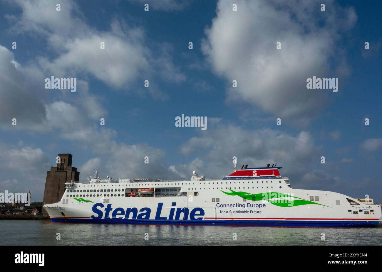Stena Line Ferry Birkenhead Stock Photo - Alamy