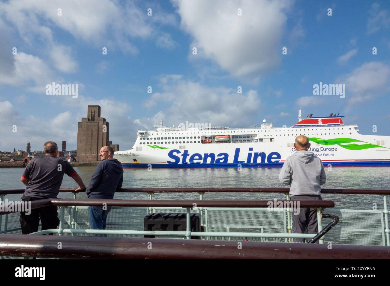 Stena Line Ferry Birkenhead Stock Photo - Alamy