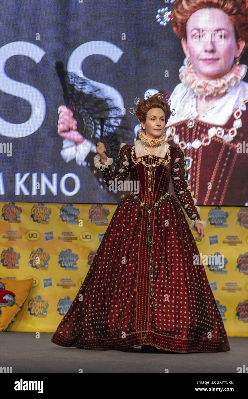 DORTMUND, GERMANY, December 1st 2018: Cosplayer portrays the character ...