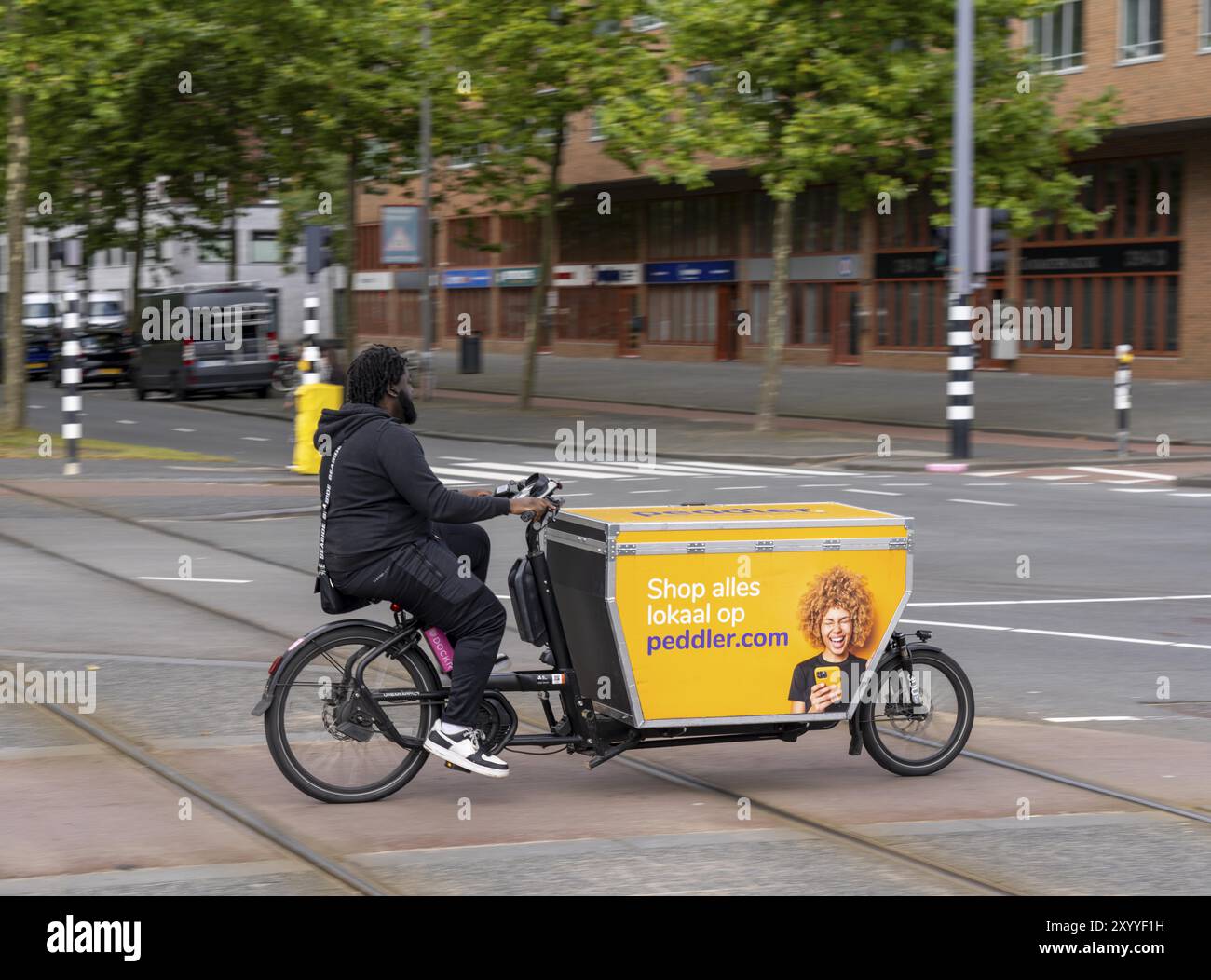 Delivery bike holland hi-res stock photography and images - Alamy