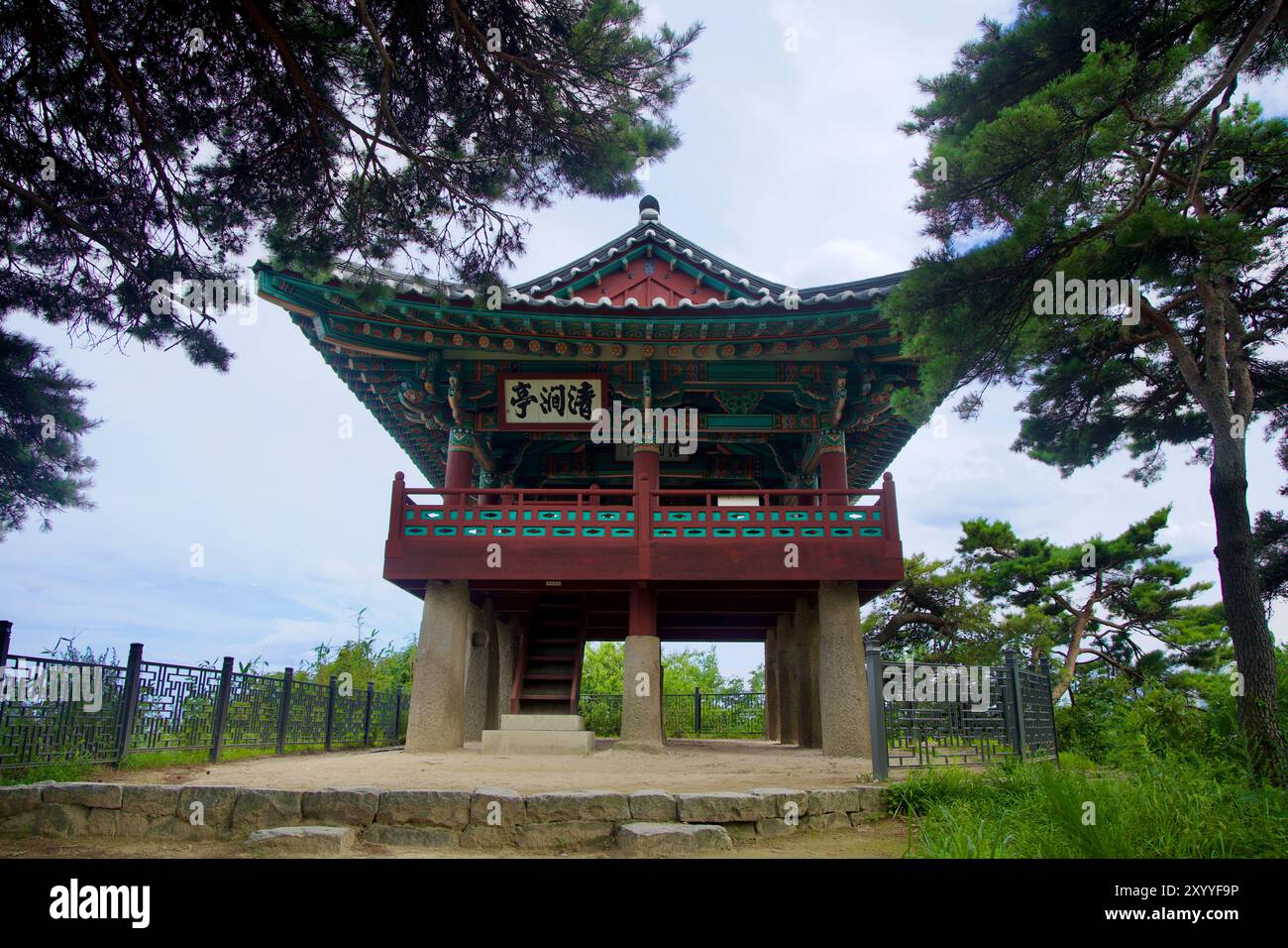 Goseong County, South Korea - July 28th, 2024: Cheonggan Pavilion, an ...