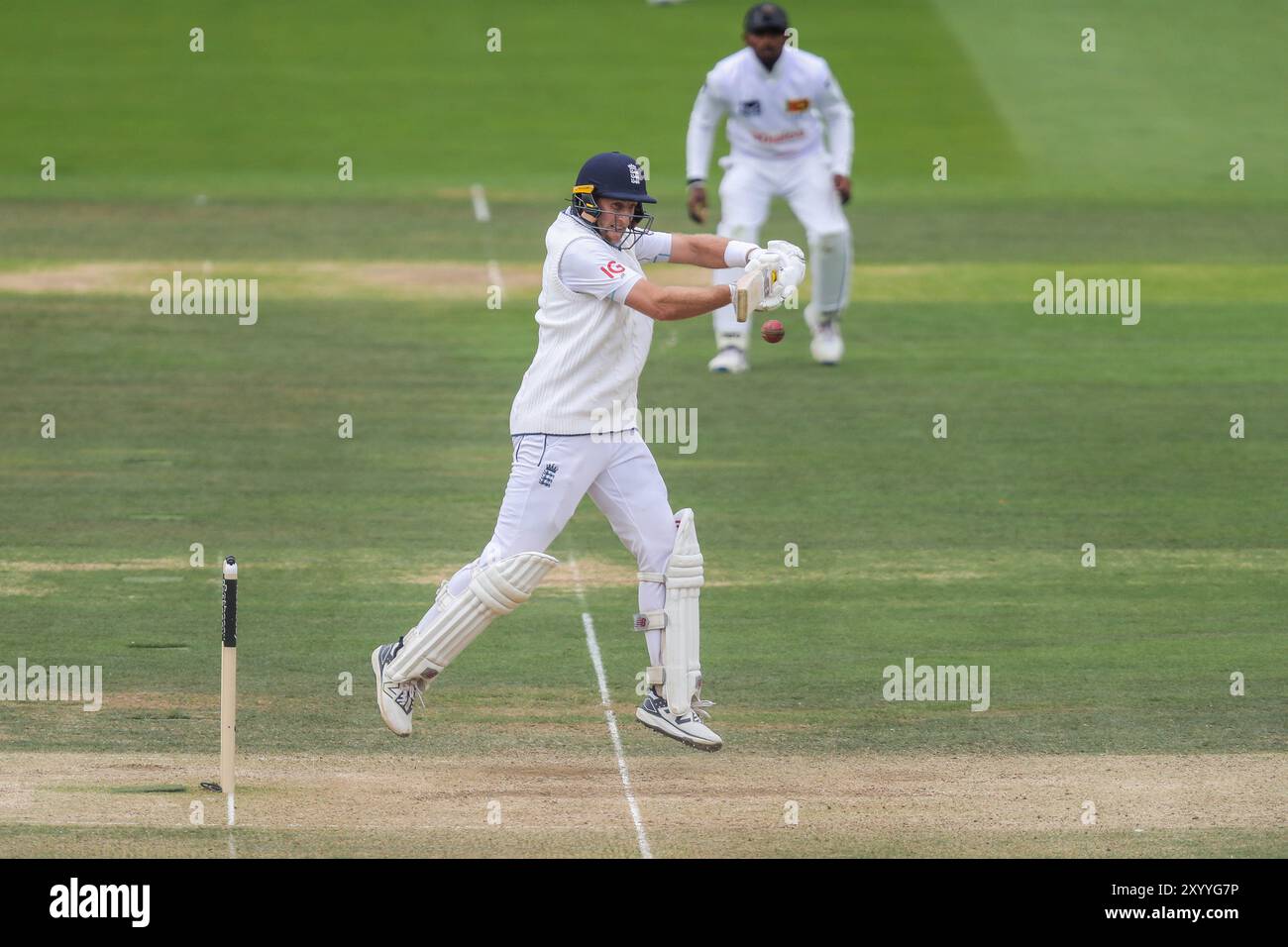 Joe Root of England celebrates his 34th century during England v Sri ...