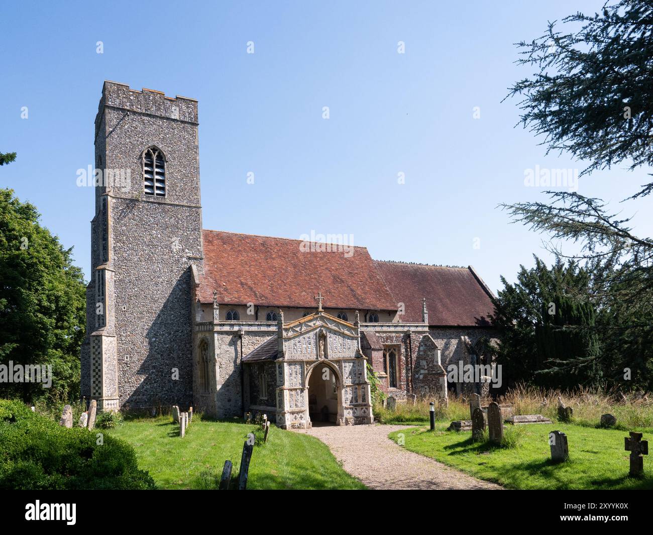 St marys church huntingfield hi-res stock photography and images - Alamy