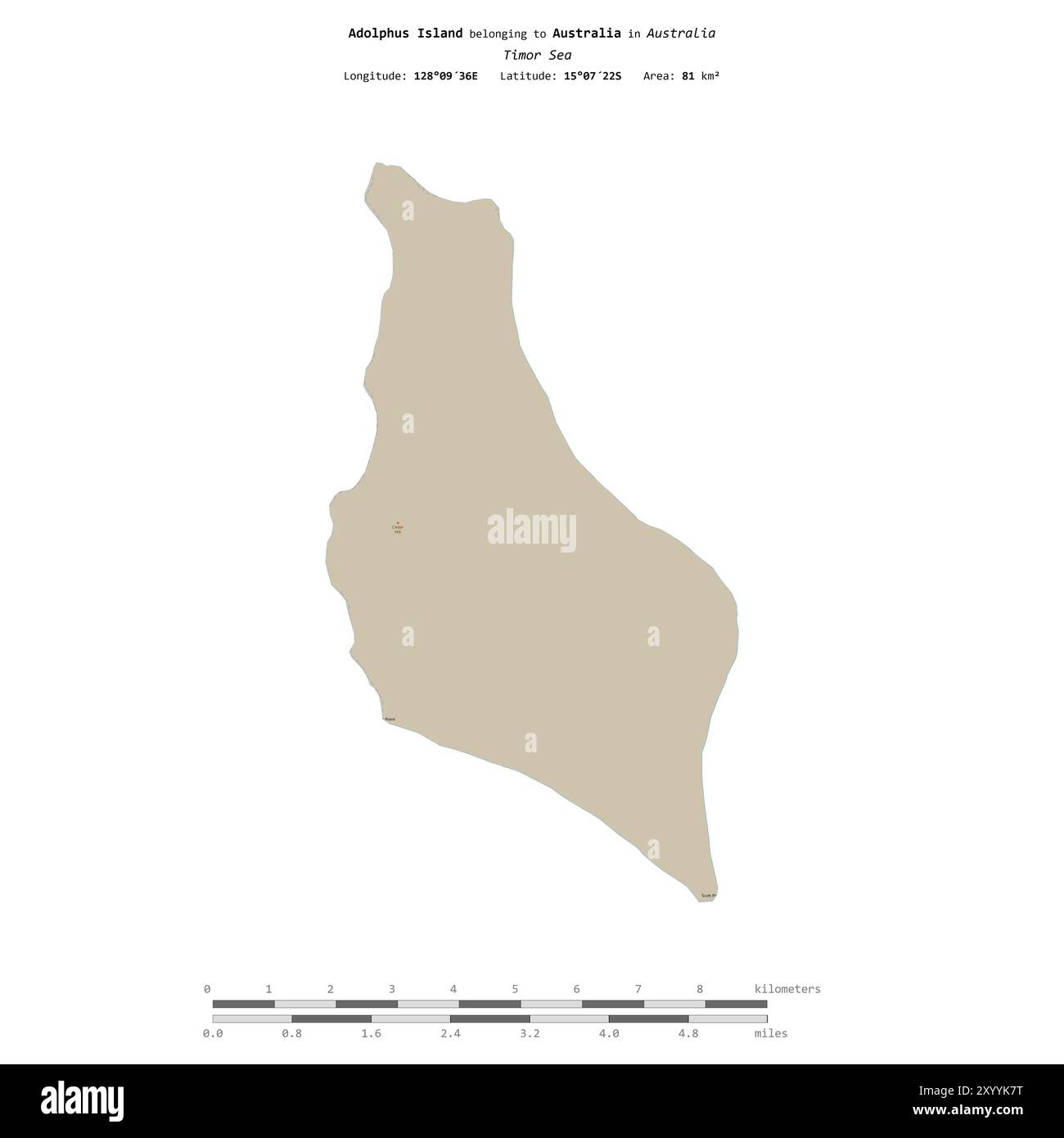 Map of australia and scale hi-res stock photography and images - Alamy