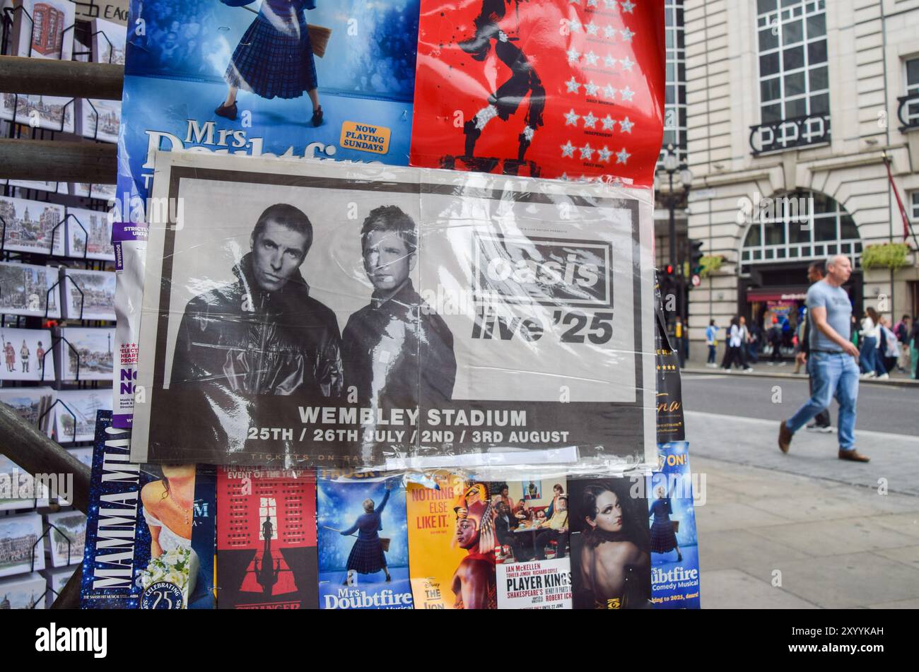 London, UK. 31st August 2024. A ticket outlet in Piccadilly Circus ...