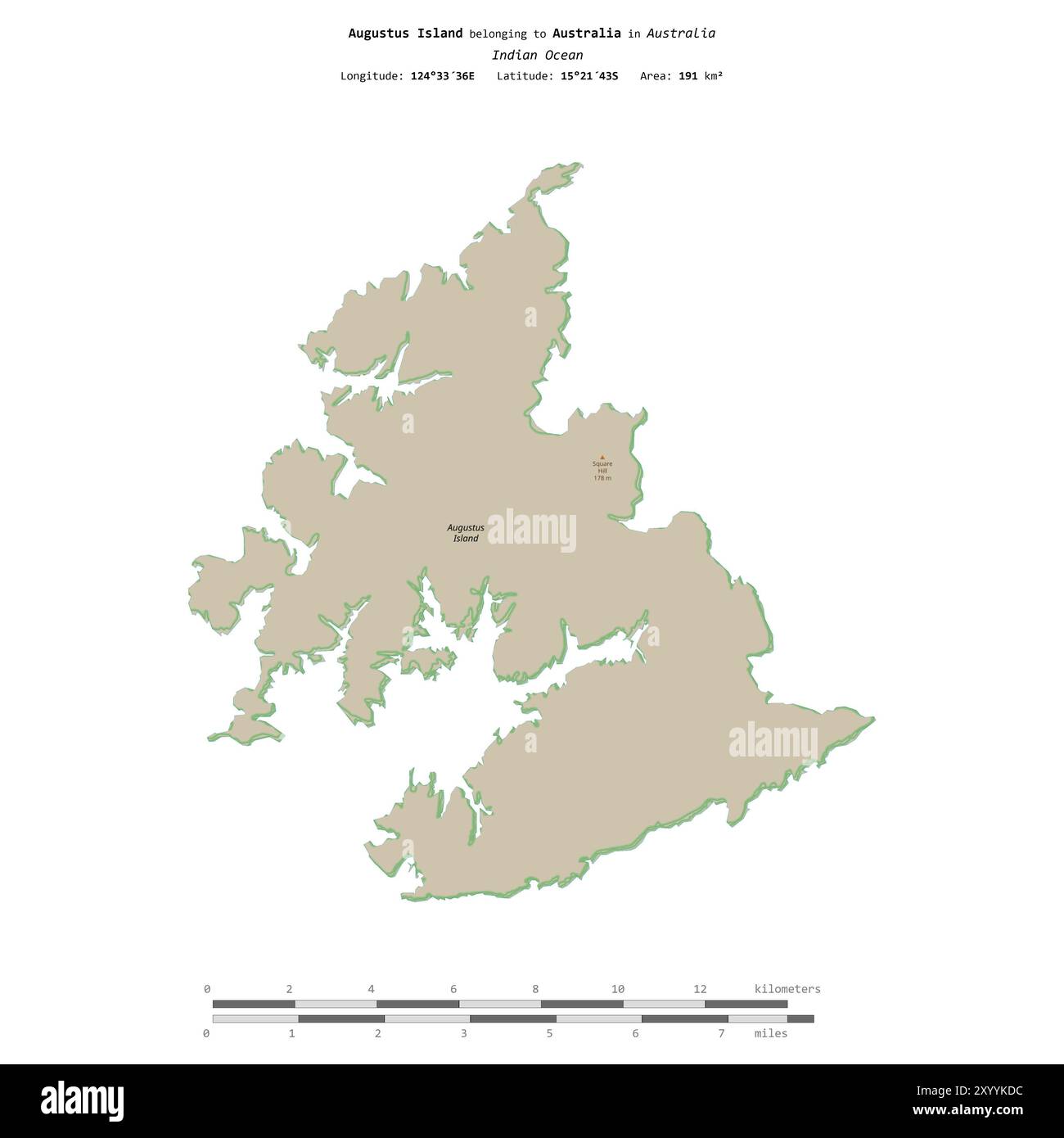 Map of australia and scale hi-res stock photography and images - Alamy