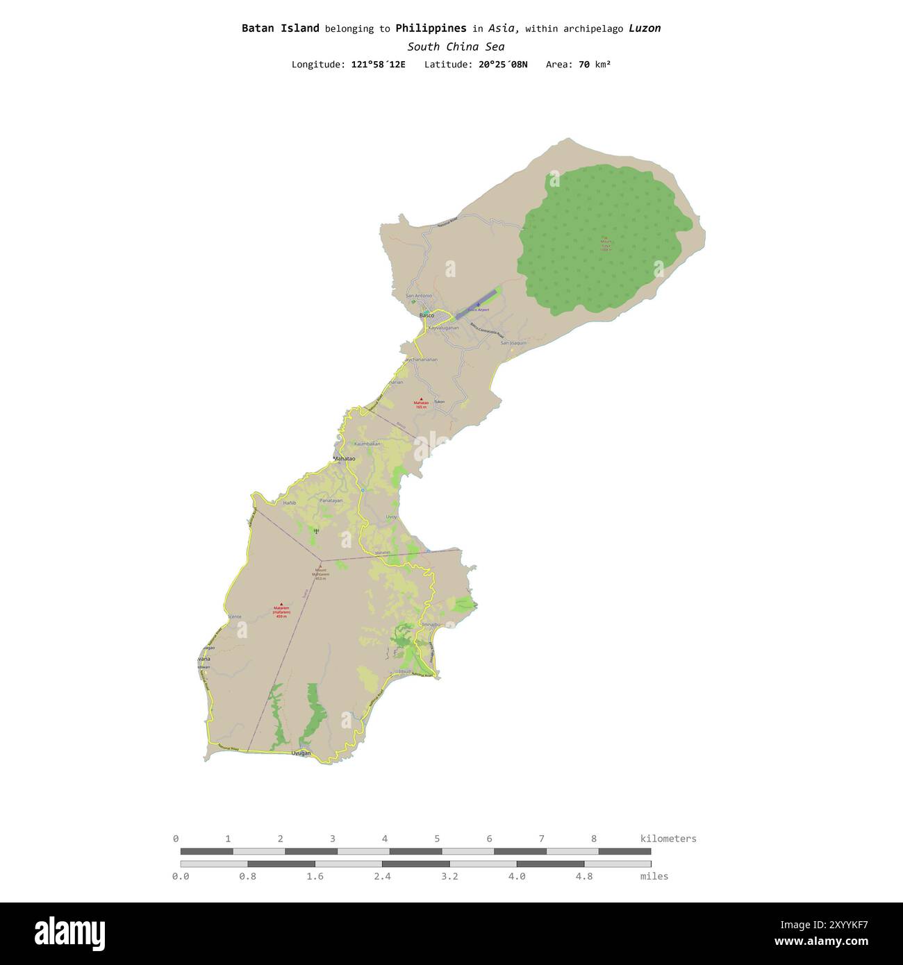 Batan island and philippines Cut Out Stock Images & Pictures - Alamy