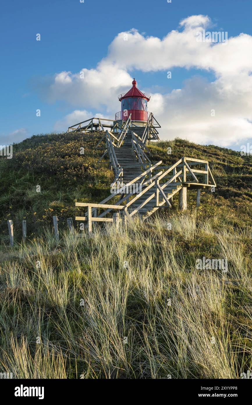 Lighthouse in Norddorf on the island of Amrum Stock Photo - Alamy