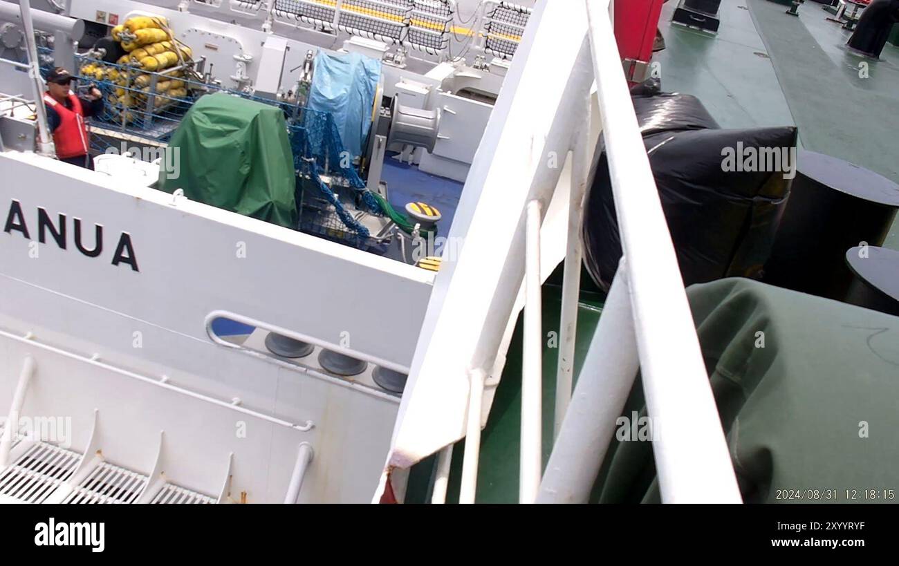 (240831) -- XIANBIN JIAO, Aug. 31, 2024 (Xinhua) -- This screenshot ...