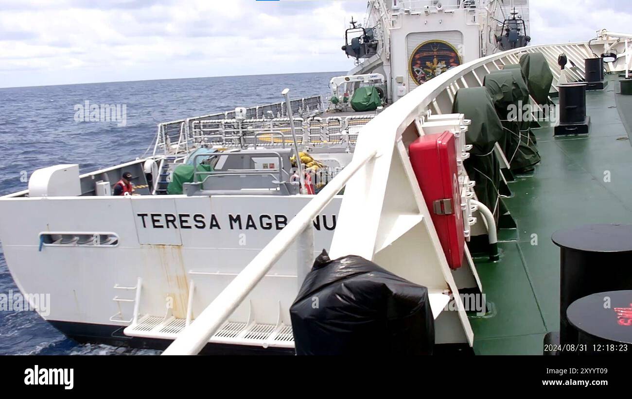 (240831) -- XIANBIN JIAO, Aug. 31, 2024 (Xinhua) -- This screenshot ...