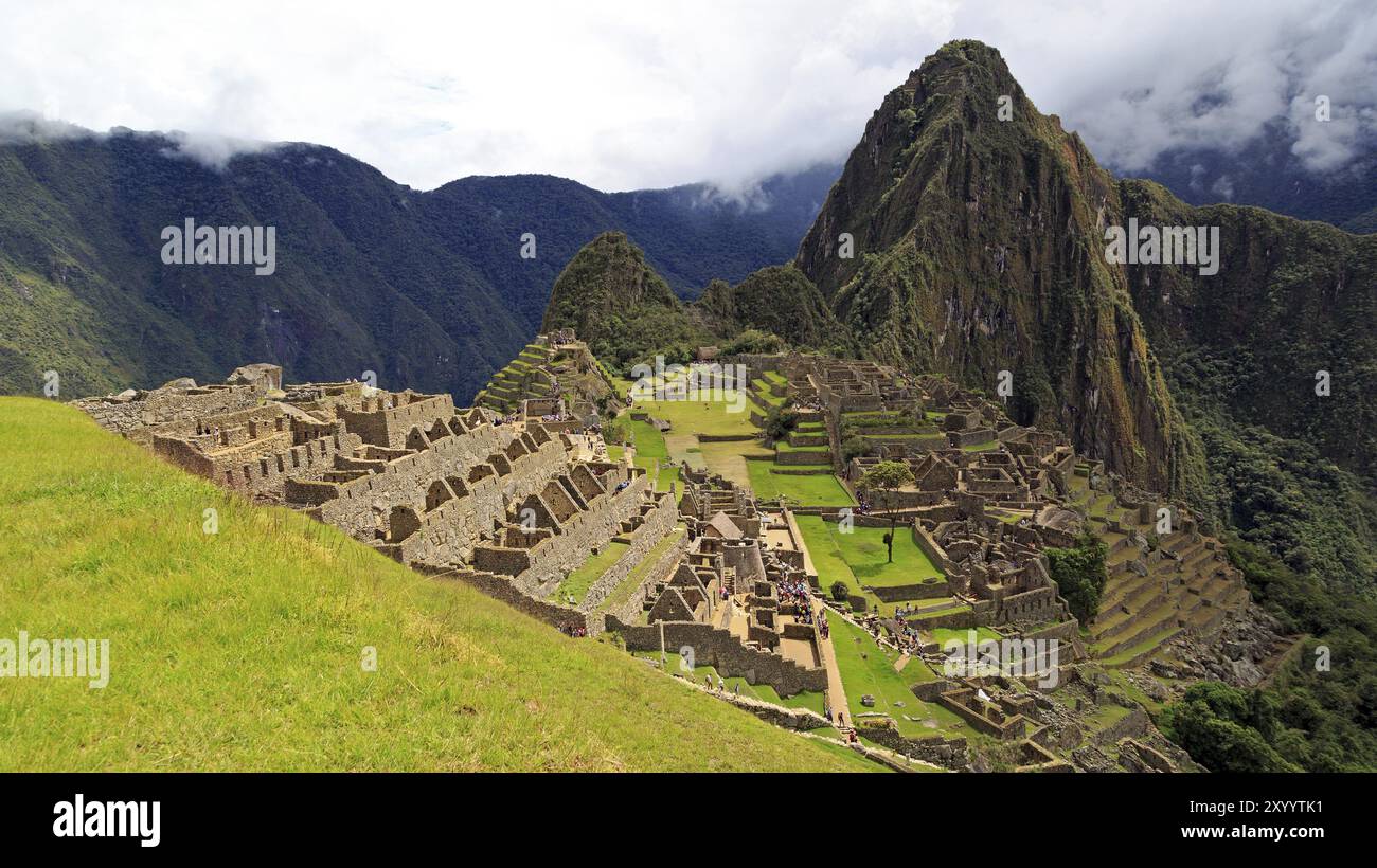 The UNESCO World Heritage Site Machu Picchu in Peru Stock Photo - Alamy