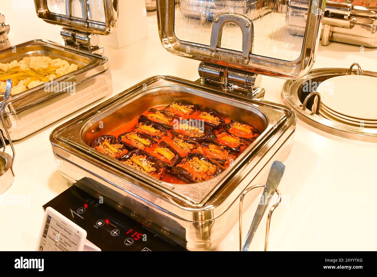 Traditional Turkish food on the table Stock Photo - Alamy