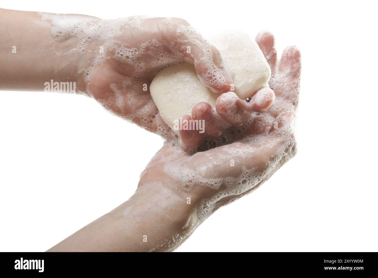 Hygiene cleaning hands washing hands Cut Out Stock Images & Pictures ...