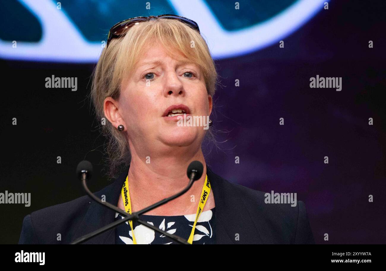 SNP Cabinet Secretary for Finance and Local government Shona Robison ...
