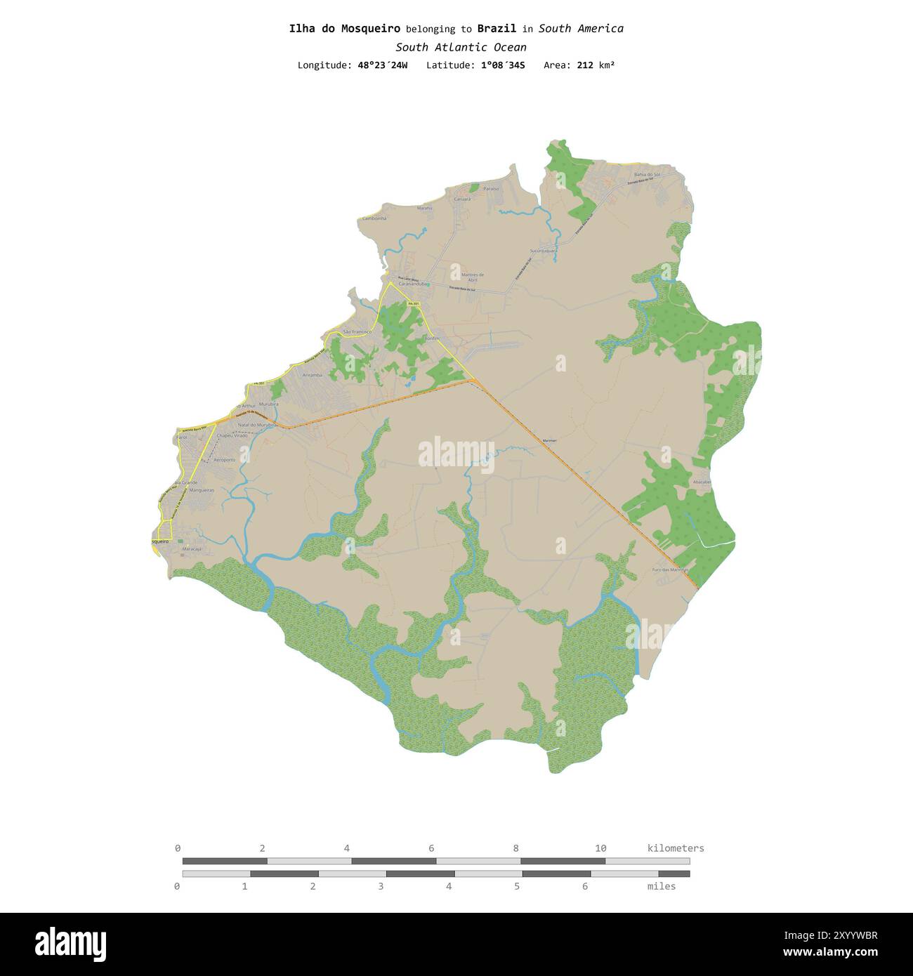 Mosqueiro island Cut Out Stock Images & Pictures - Alamy