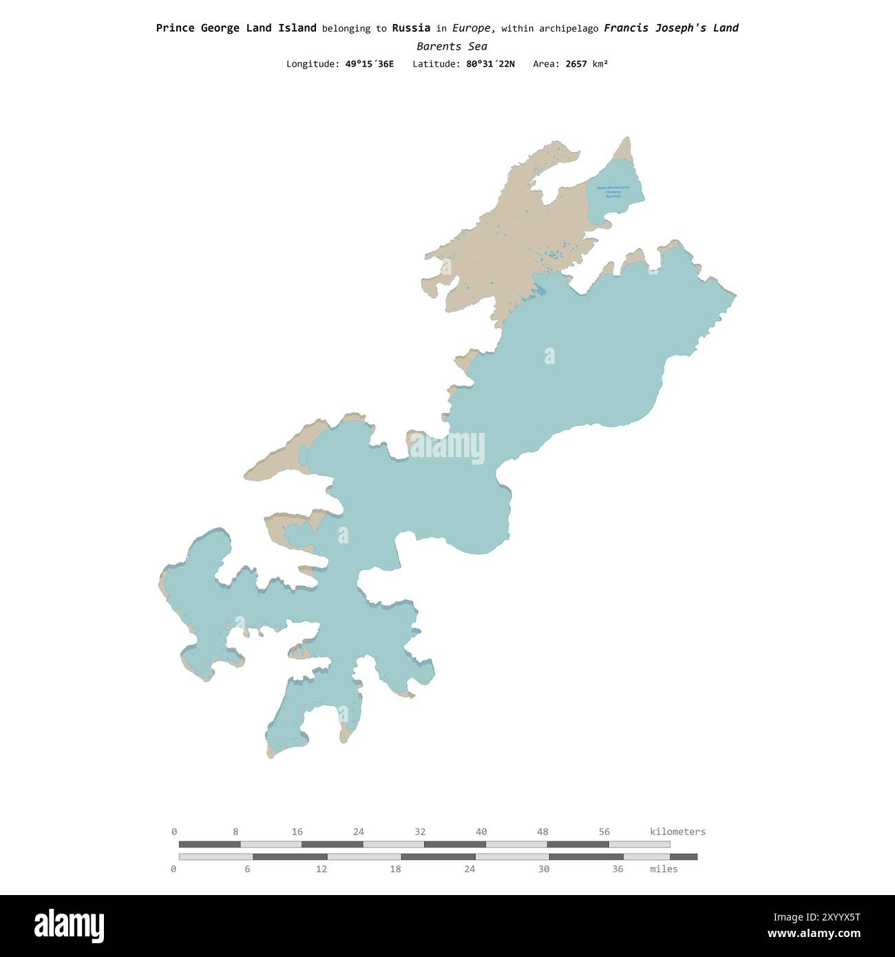 Prince george land island Cut Out Stock Images & Pictures - Alamy