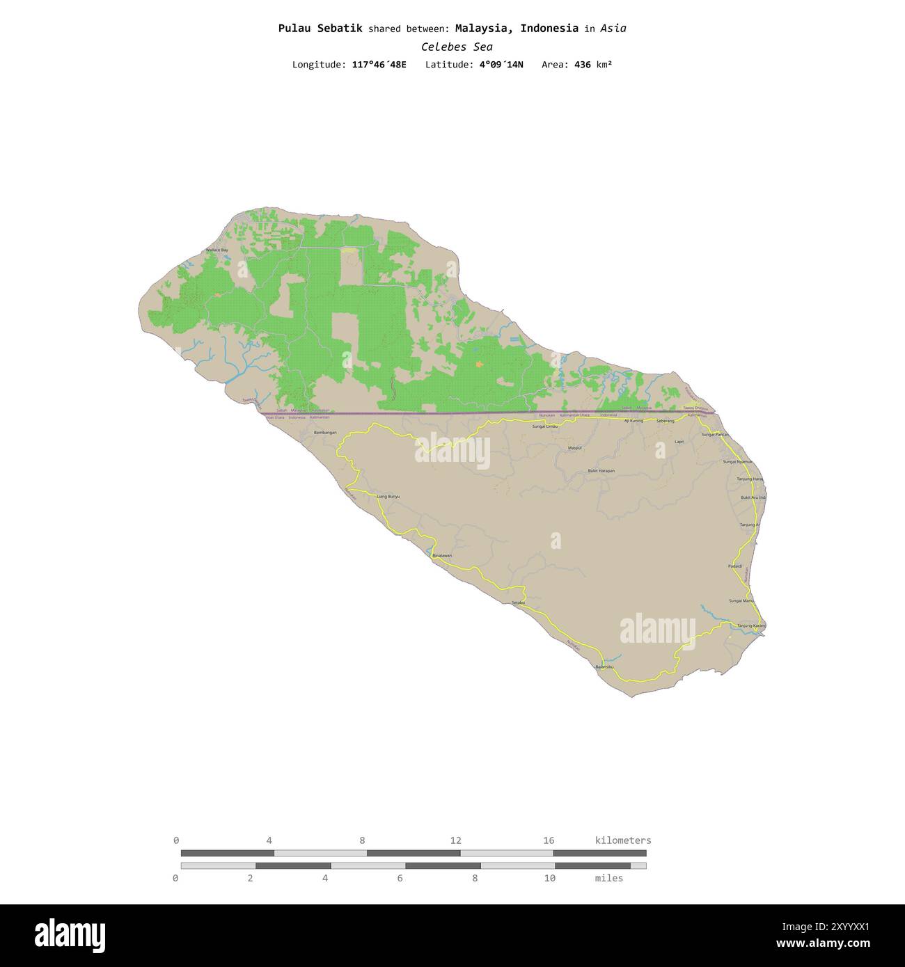 Pulau sebatik hi-res stock photography and images - Alamy