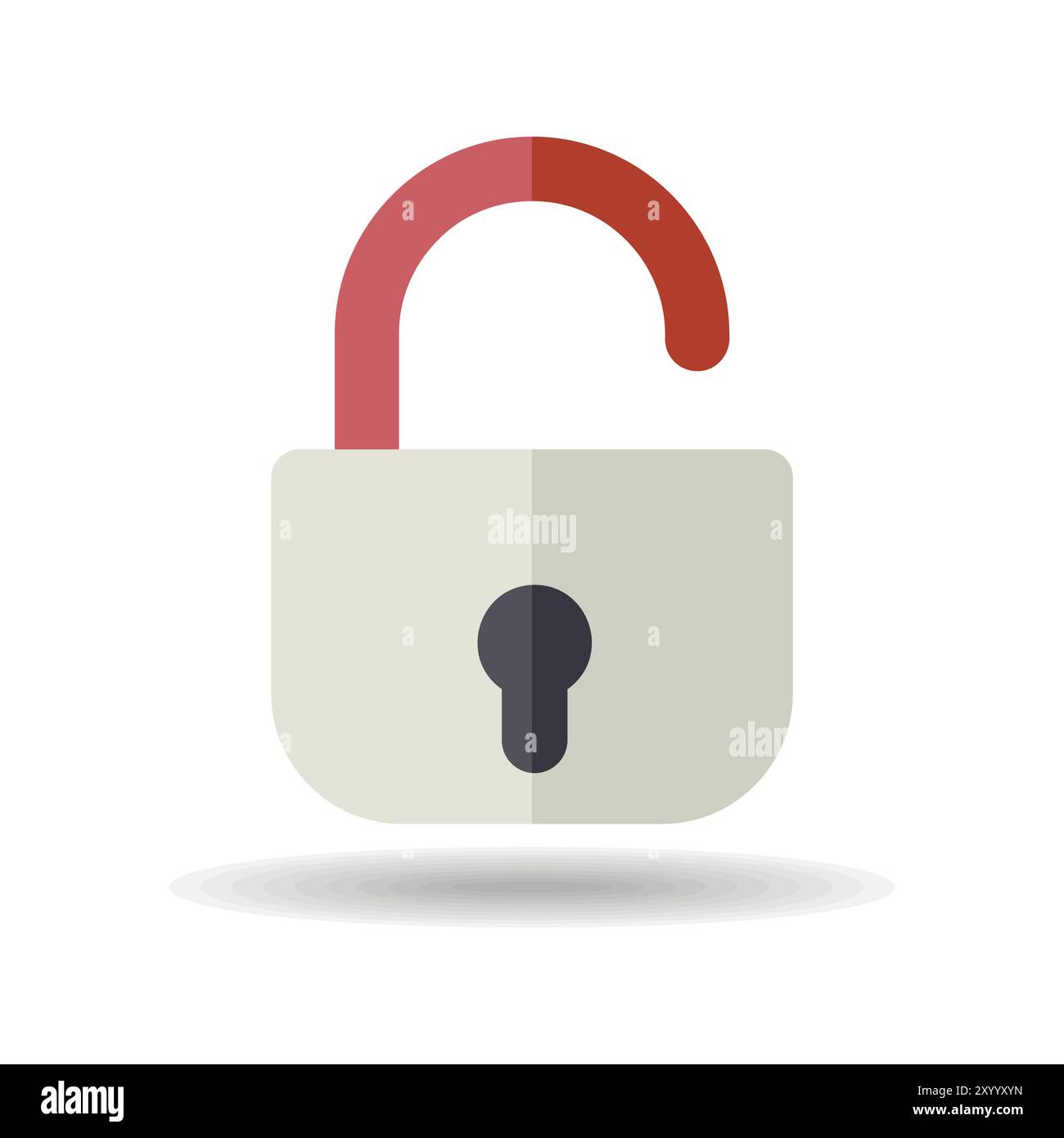 Unlock vector icon. Security, safety, encryption, privacy concept ...