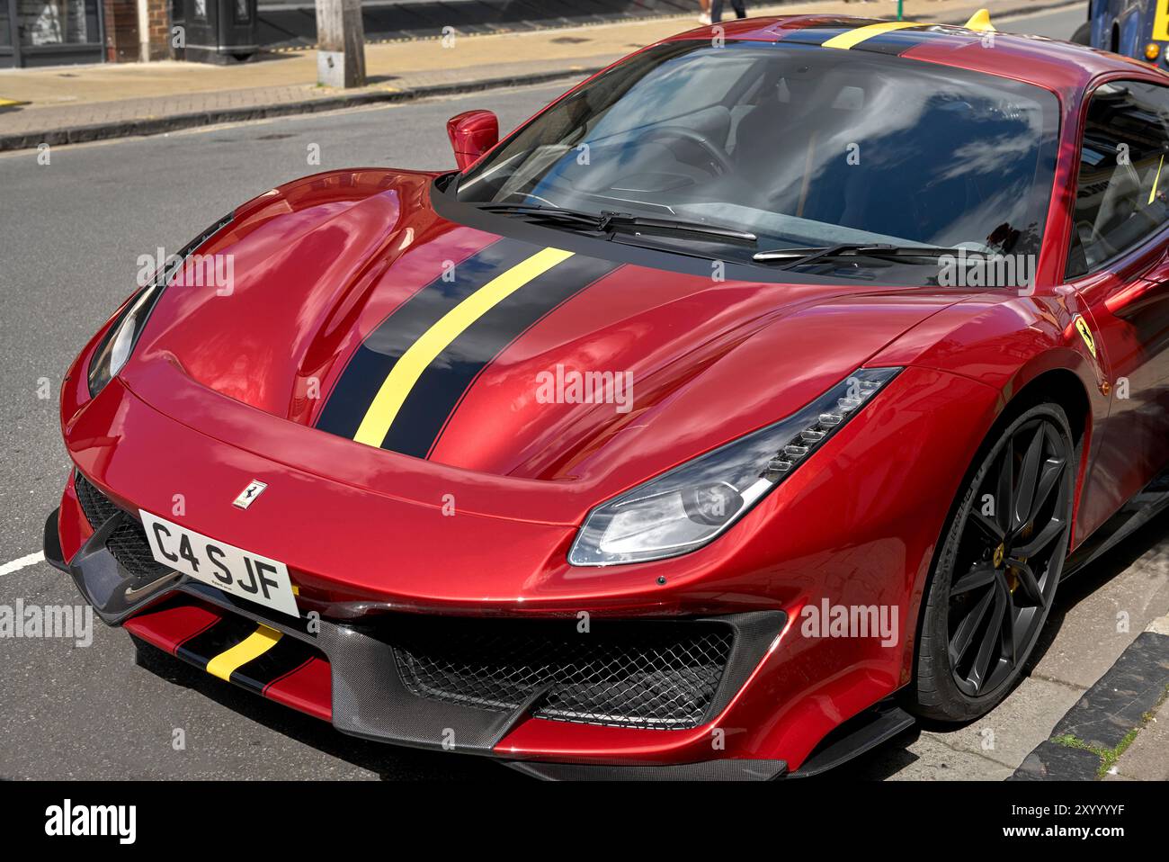 Ferrari 488 pista sports hi-res stock photography and images - Alamy