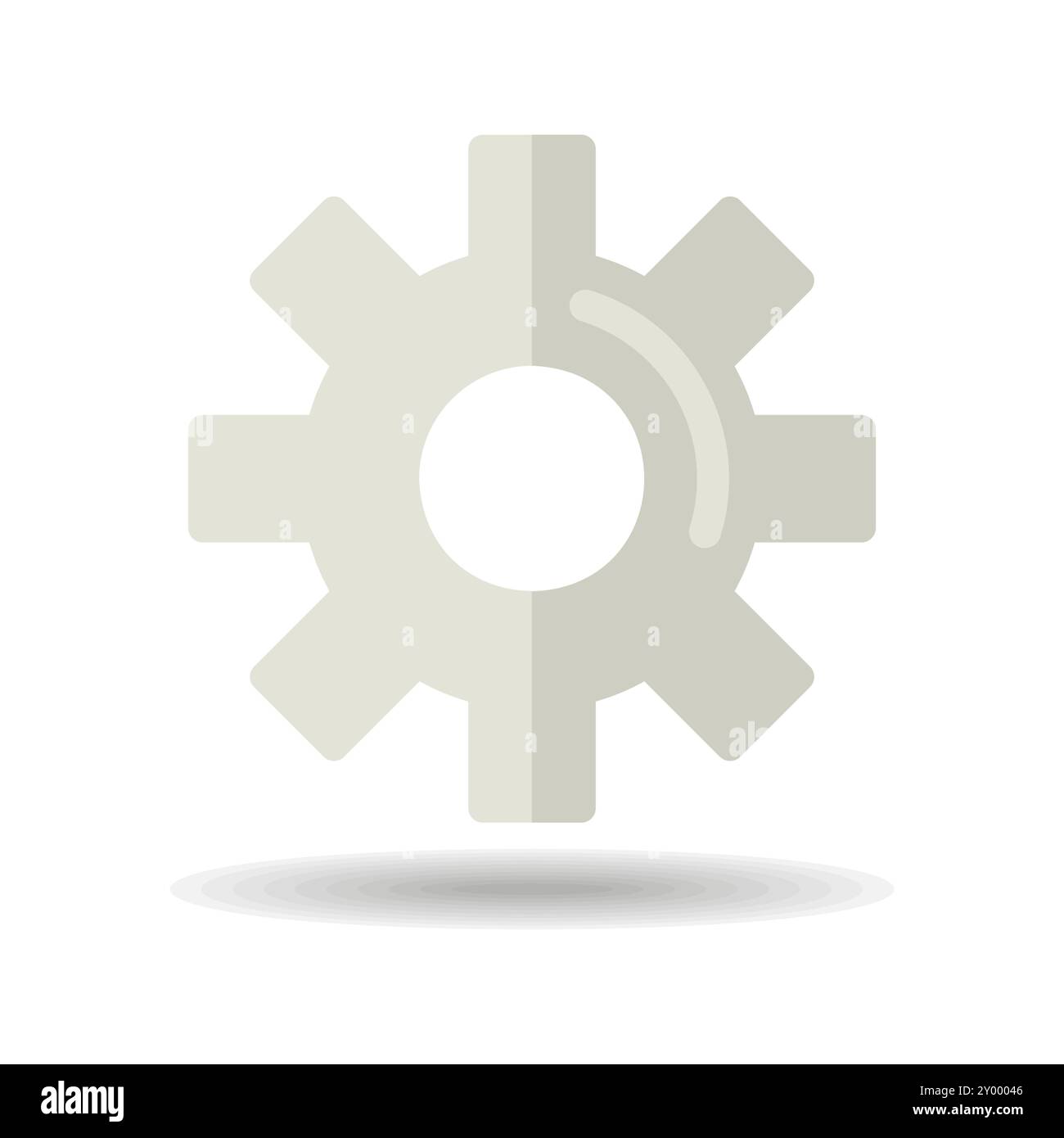 Settings icon with additional gears symbol. Security sign. Graph symbol ...