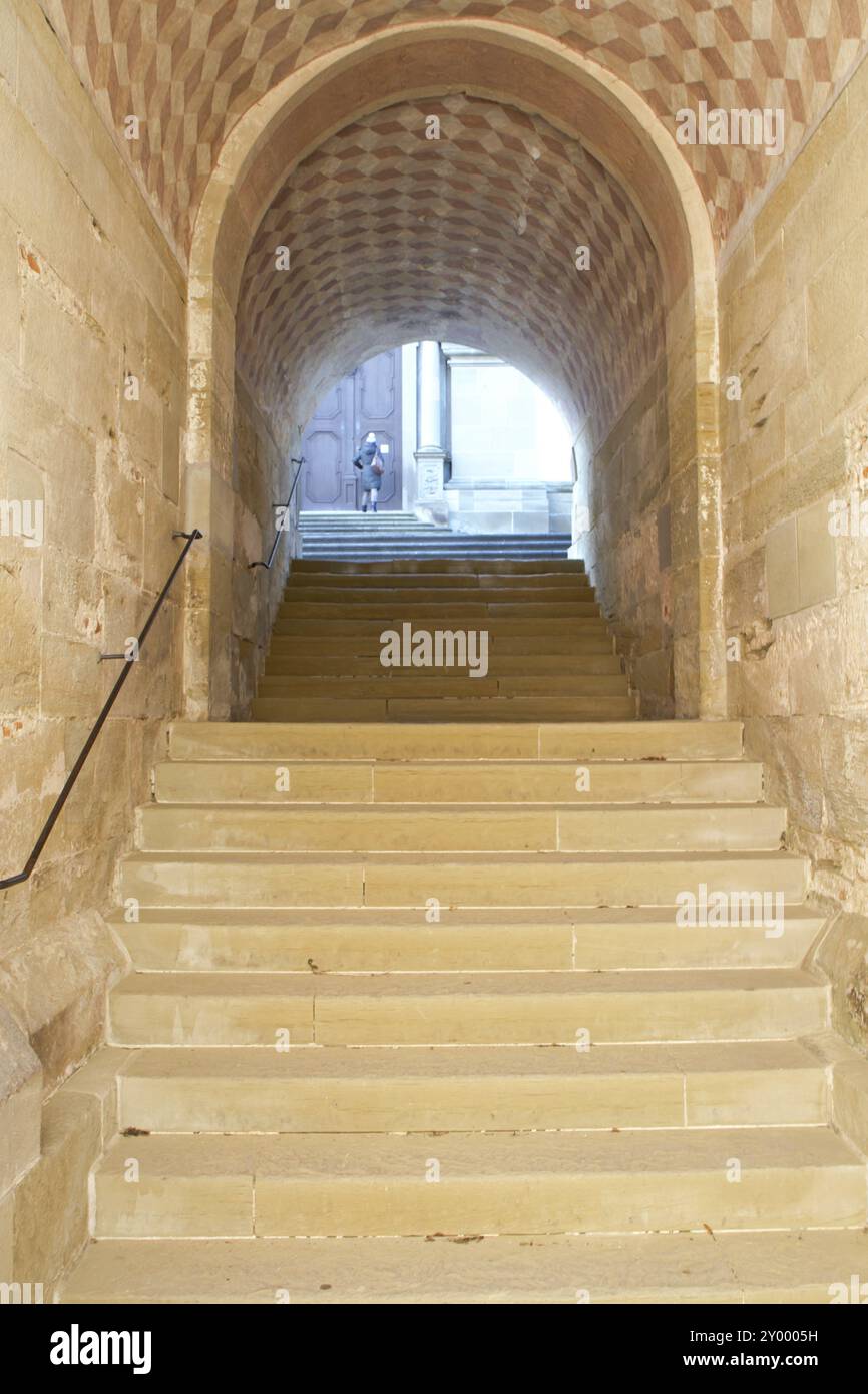 Concave staircase hi-res stock photography and images - Alamy