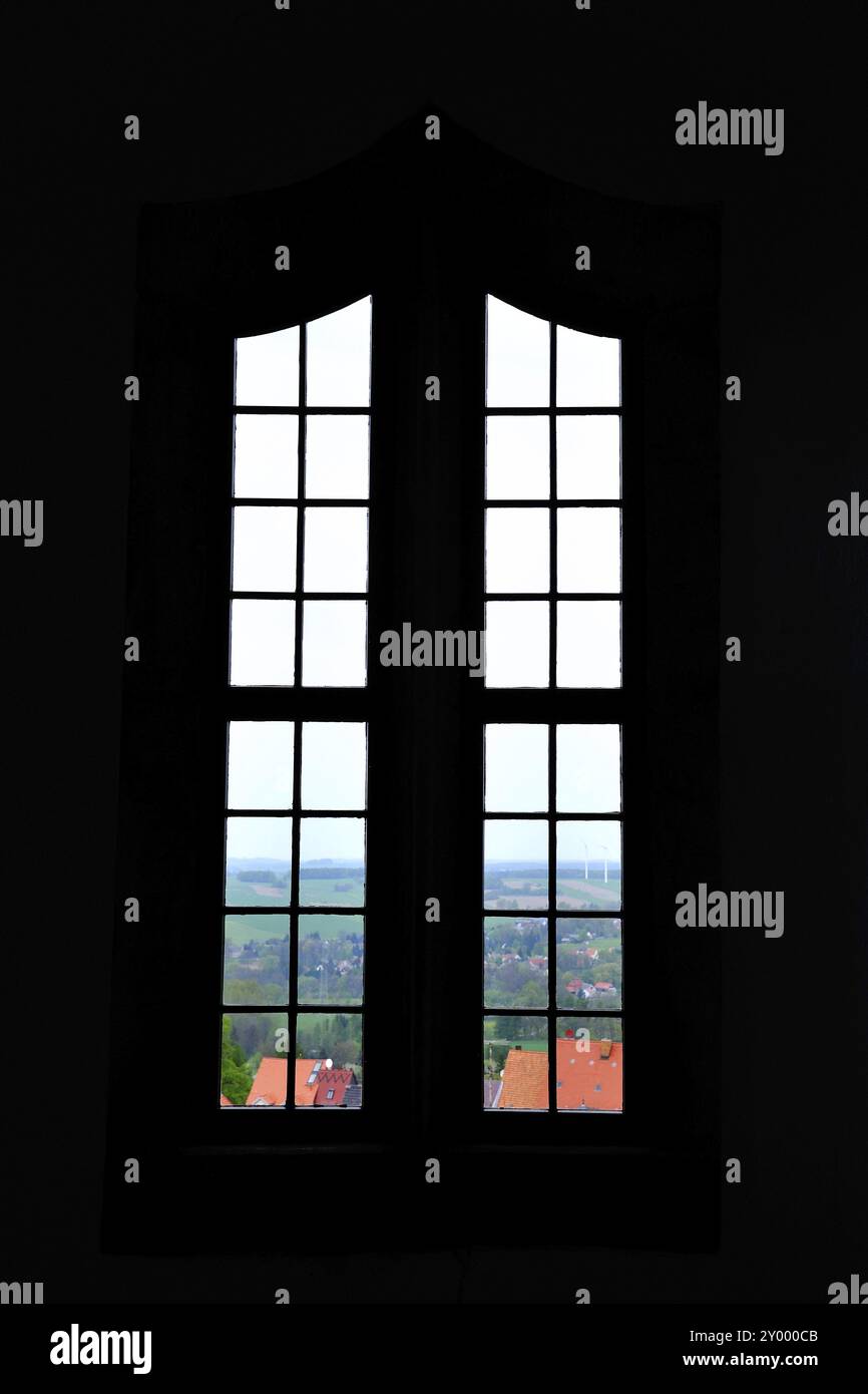 Window in a castle Stock Photo - Alamy