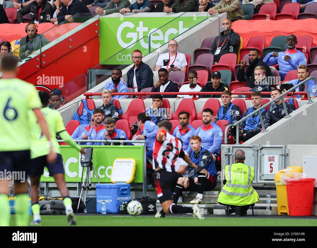 31st August 2024; Gtech Community Stadium, Brentford, London, England ...