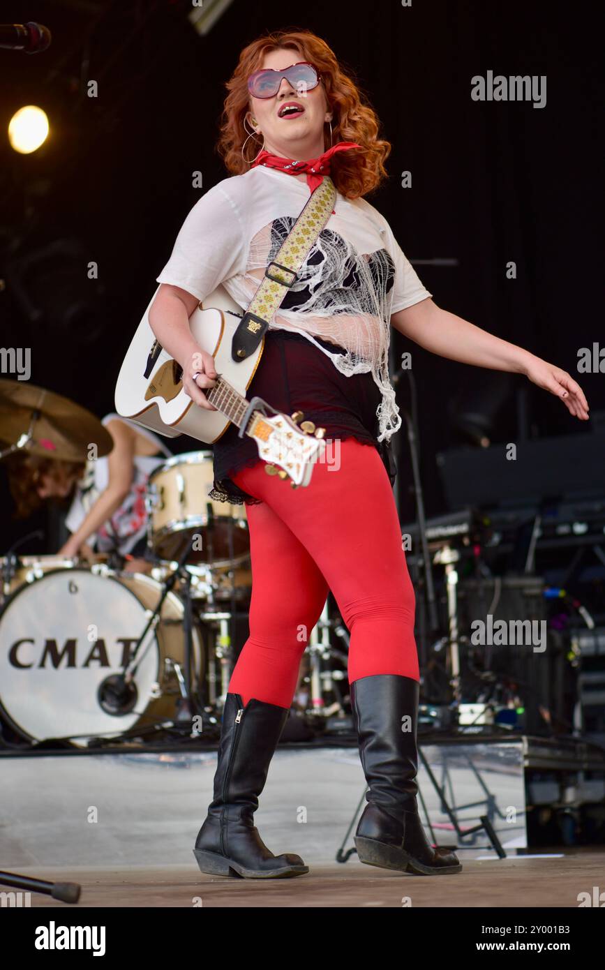 Salisbury, Wiltshire, UK. 30th Aug 2024. CMAT at End of the Road ...