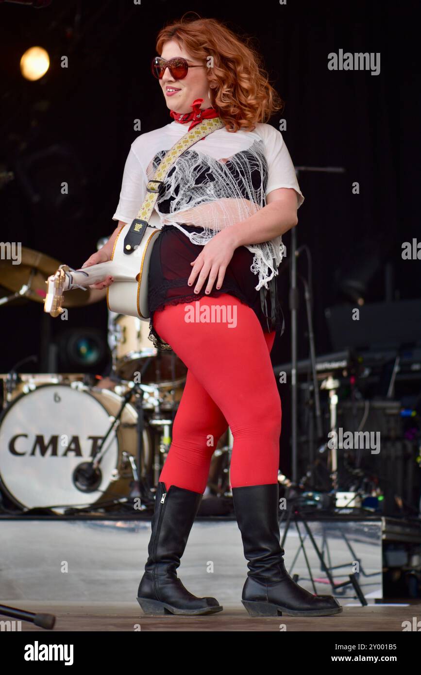 Salisbury, Wiltshire, UK. 30th Aug 2024. CMAT at End of the Road ...