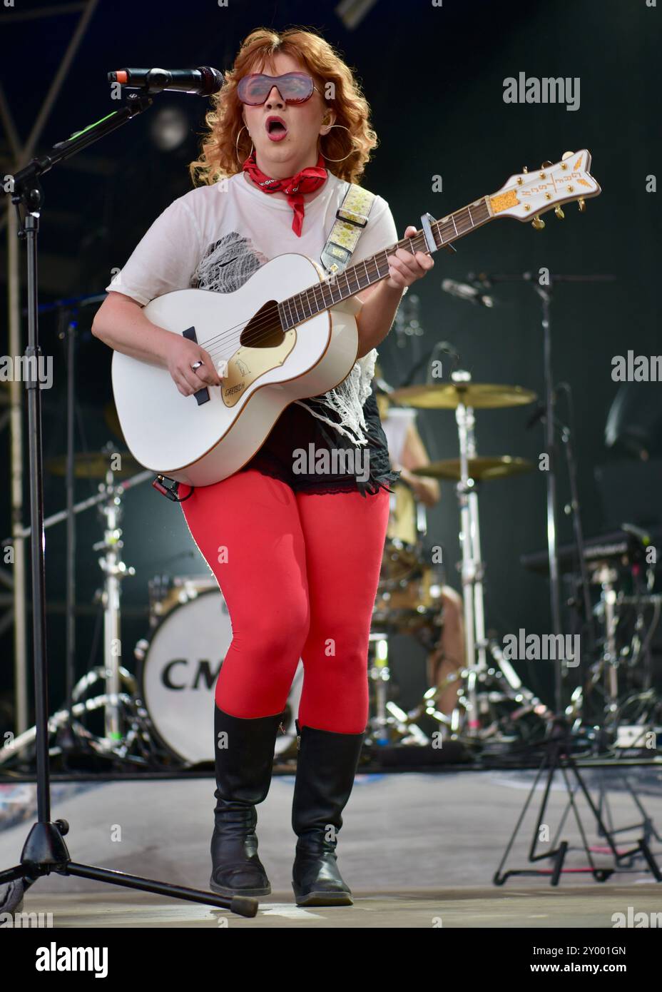 Salisbury, Wiltshire, UK. 30th Aug 2024. CMAT at End of the Road ...