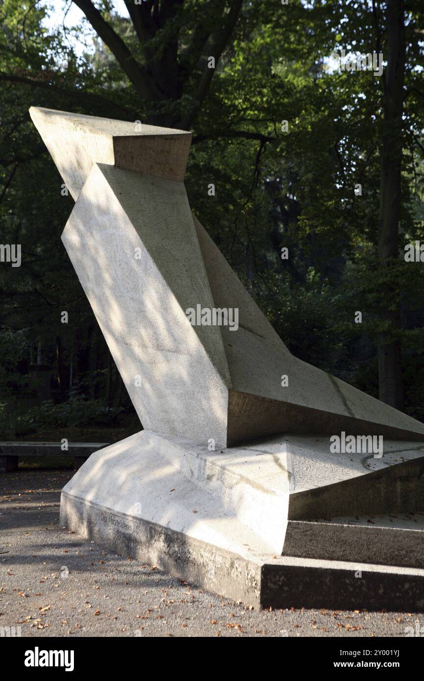 This monument was created by Walter Gropius in 1922. Today, this ...