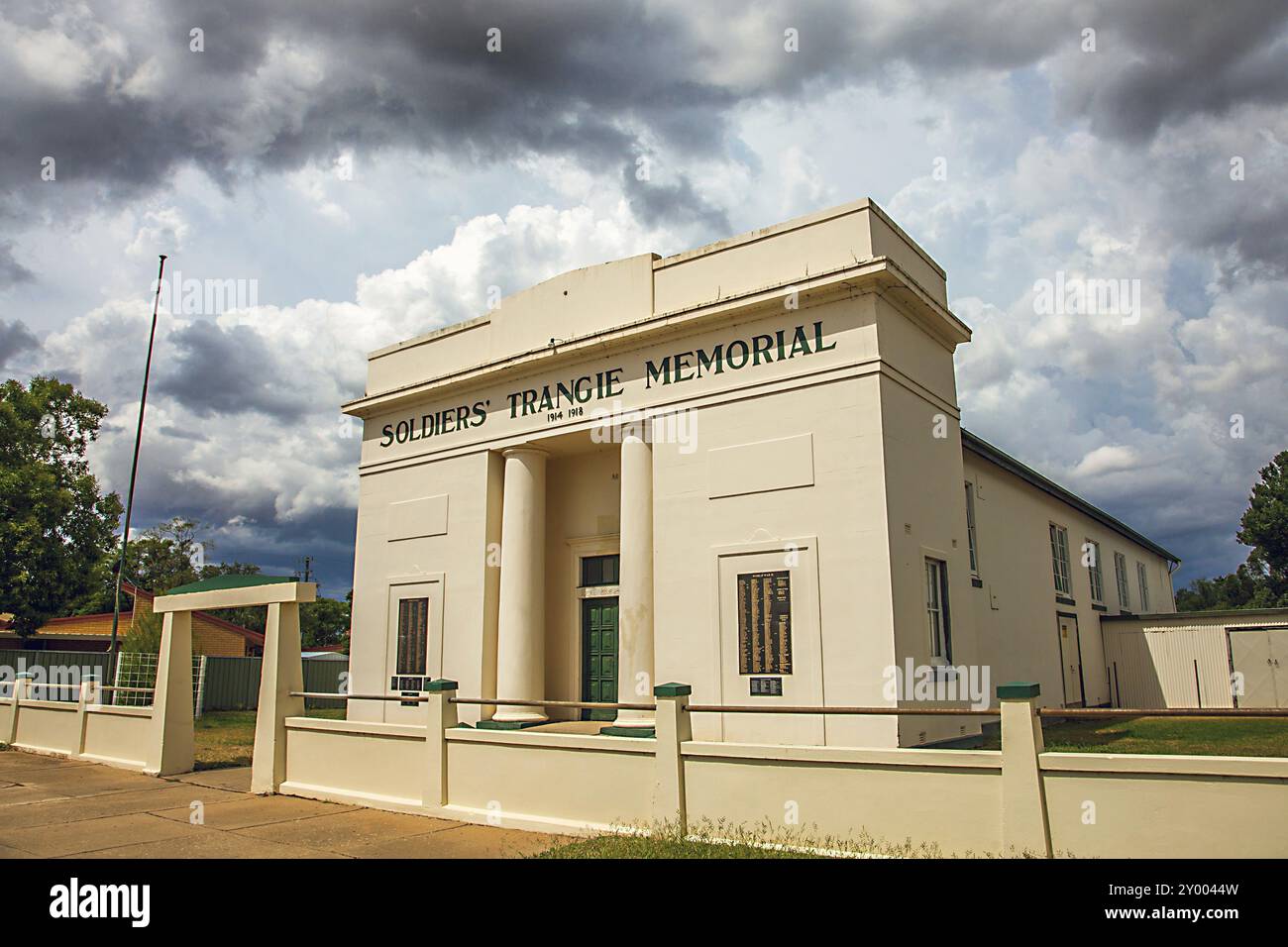 Soldiers Memorial in Trangie New South Wales Australia Stock Photo - Alamy