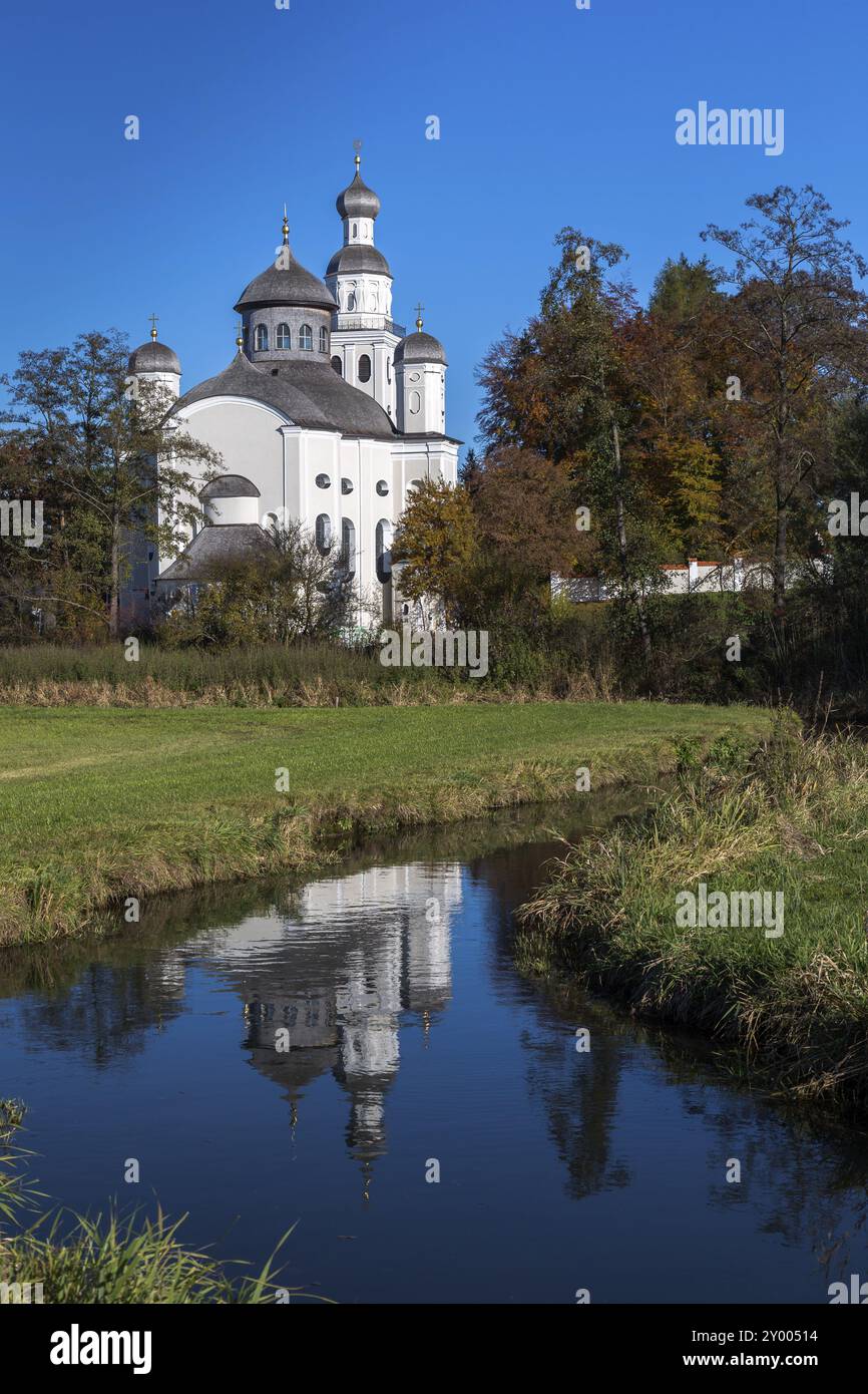 Maria pear tree pilgrimage church Stock Photo - Alamy