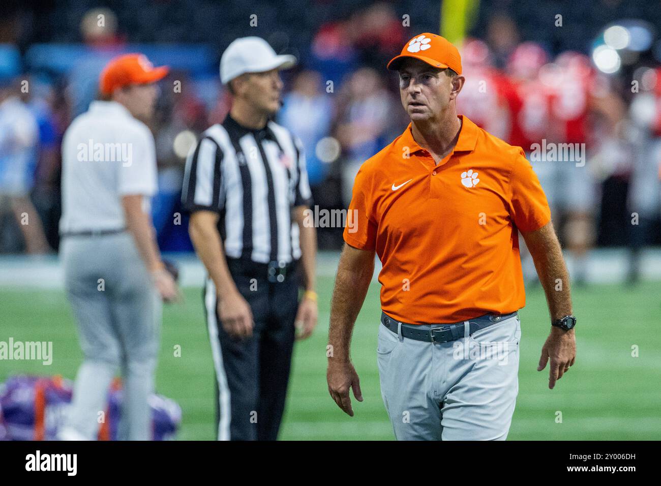 August 31, 2024: Clemson Tigers head coach Dabo Swinney before the game ... August 31, 2024: Clemson Tigers head coach Dabo Swinney before the game ...