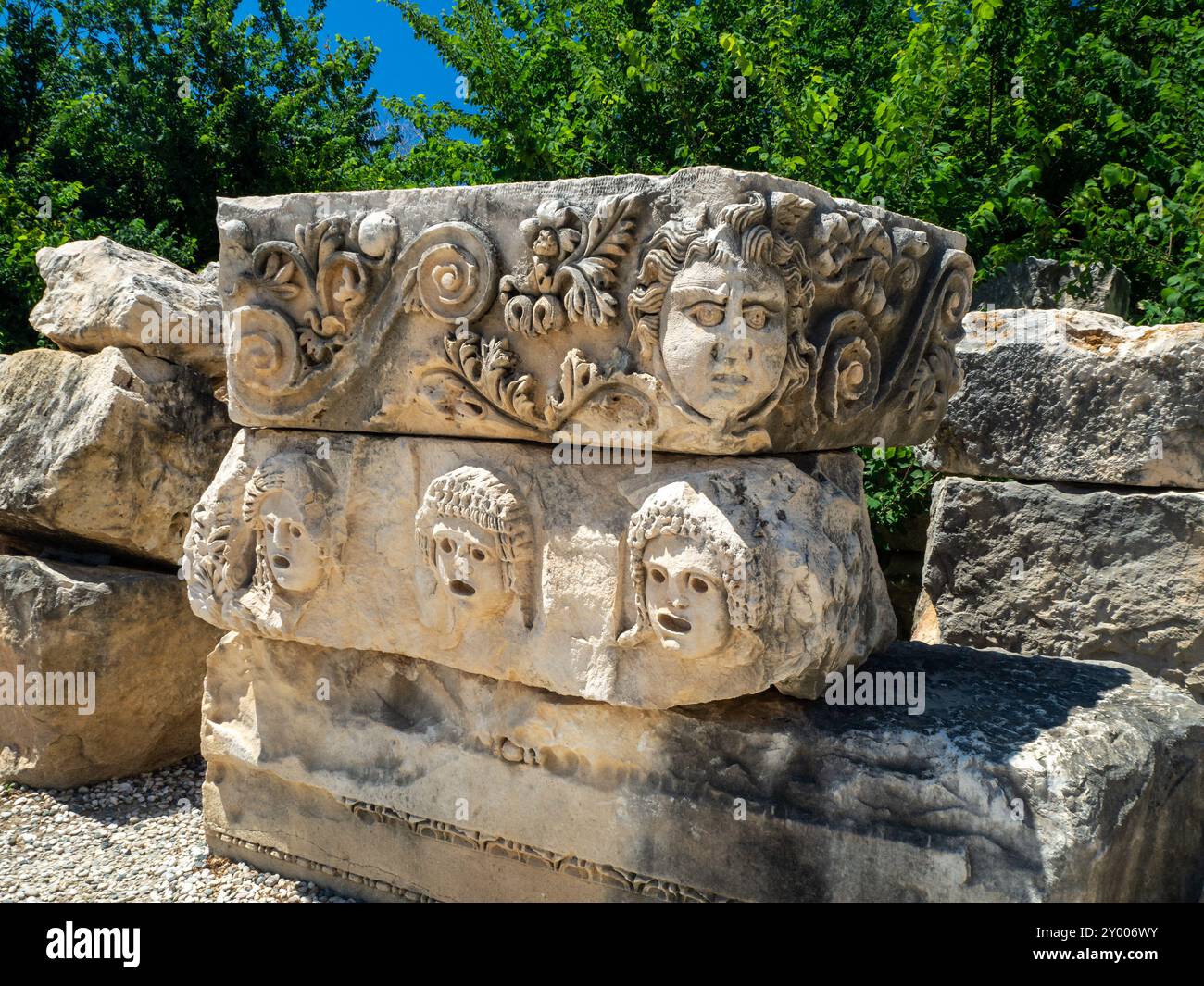 Myra Roman ruins in Orenyeri, Demre, Turkey Stock Photo - Alamy