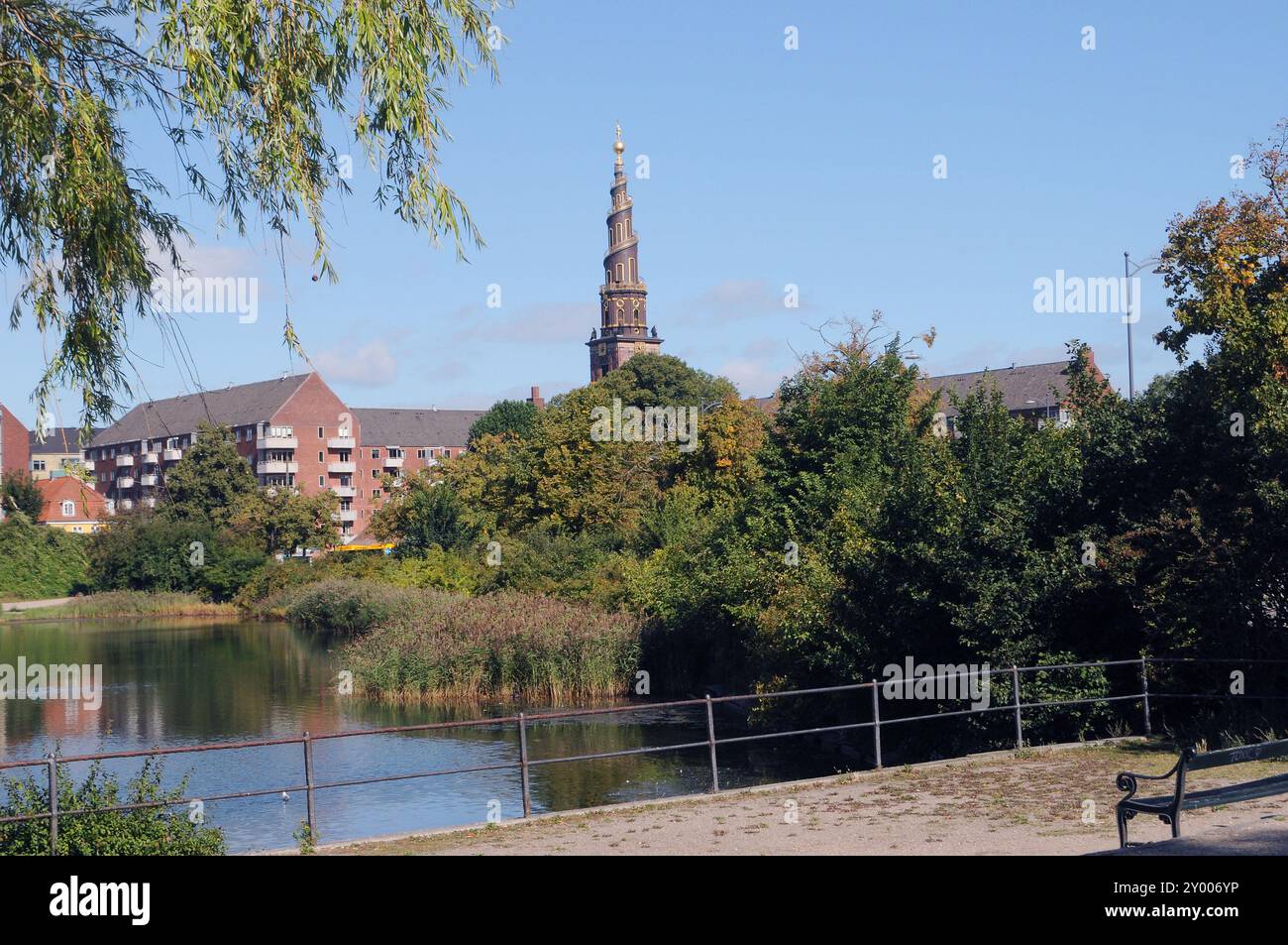 Copenhagen, Denmark /31 August 2024/. Salvation army church valuneer ...