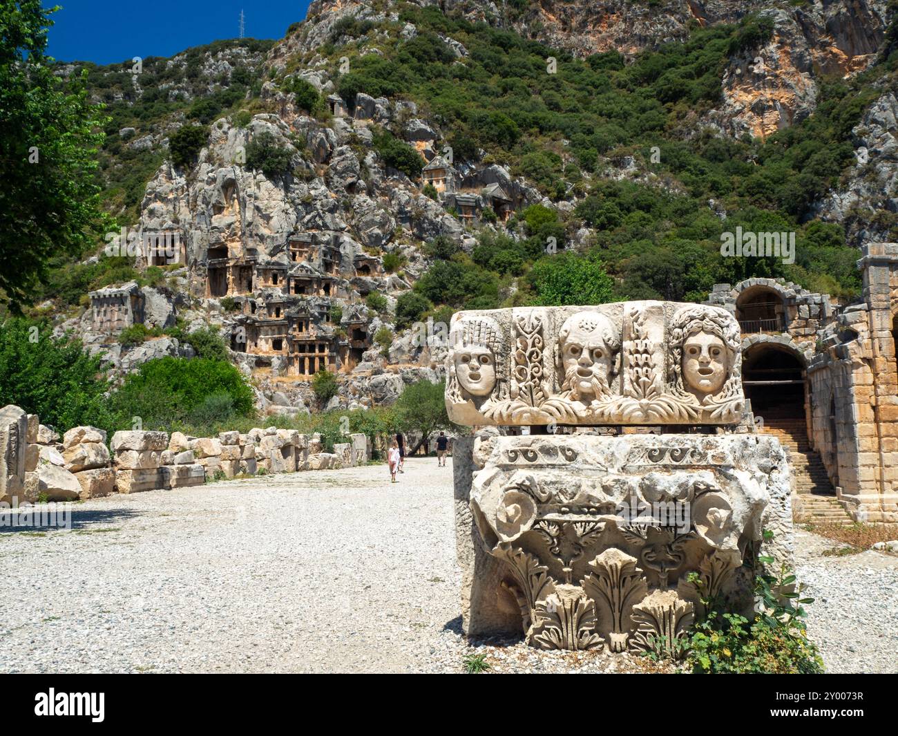 Myra Roman ruins in Orenyeri, Demre, Turkey Stock Photo - Alamy