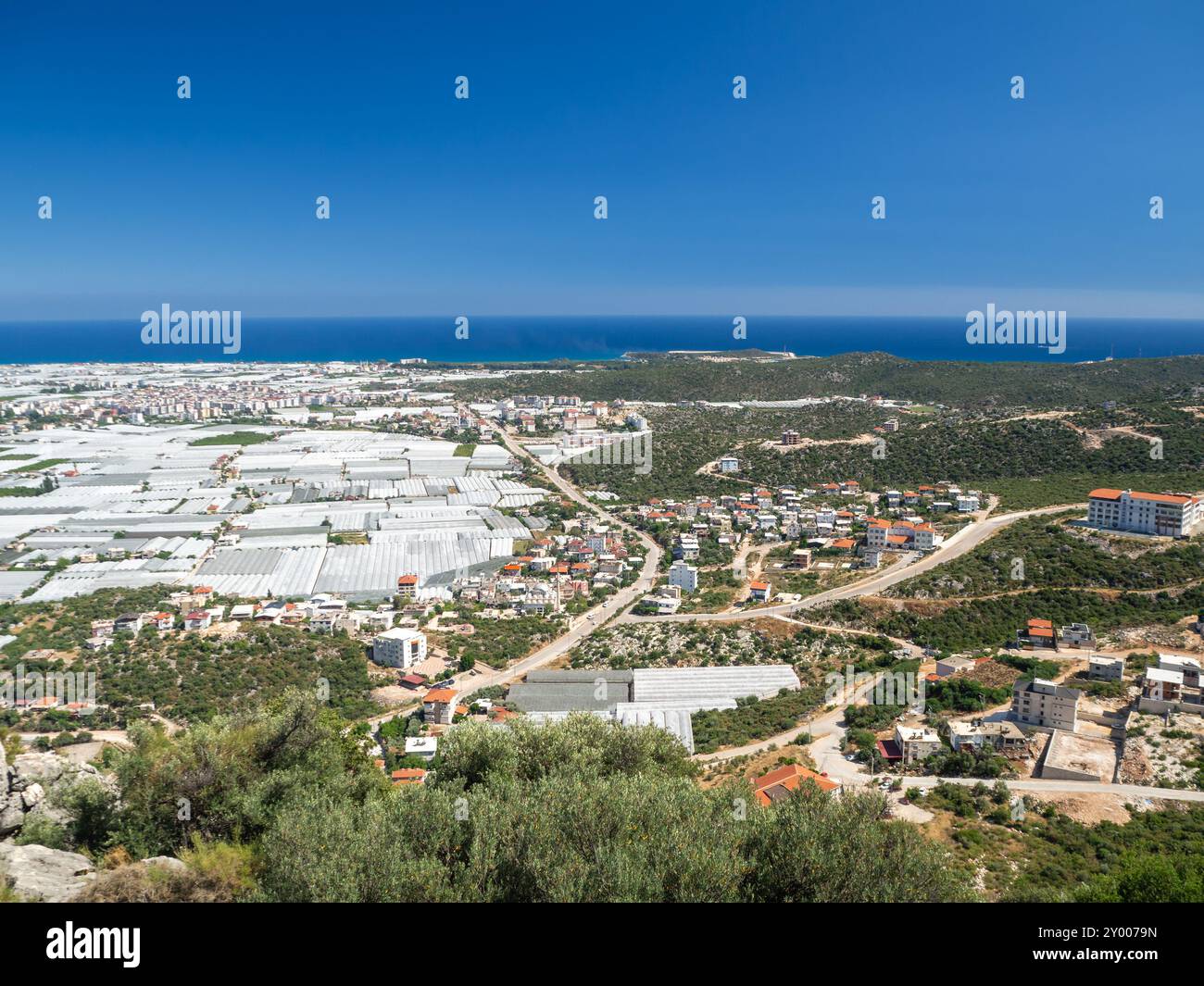 Turkish coast around Antalya, Turkey Roman ruins, Mediterranean sea ...