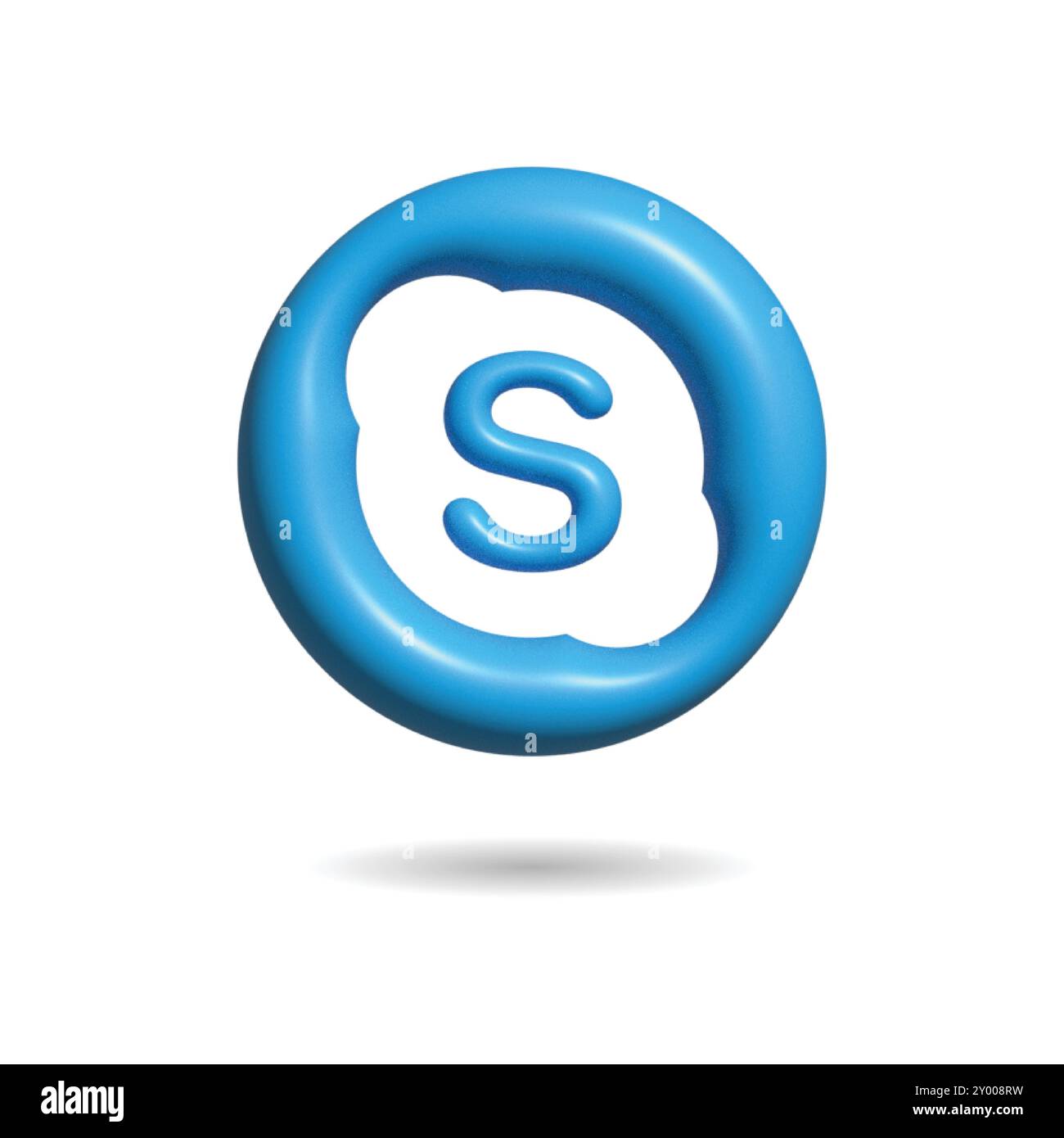Skype social media network Cut Out Stock Images & Pictures - Alamy