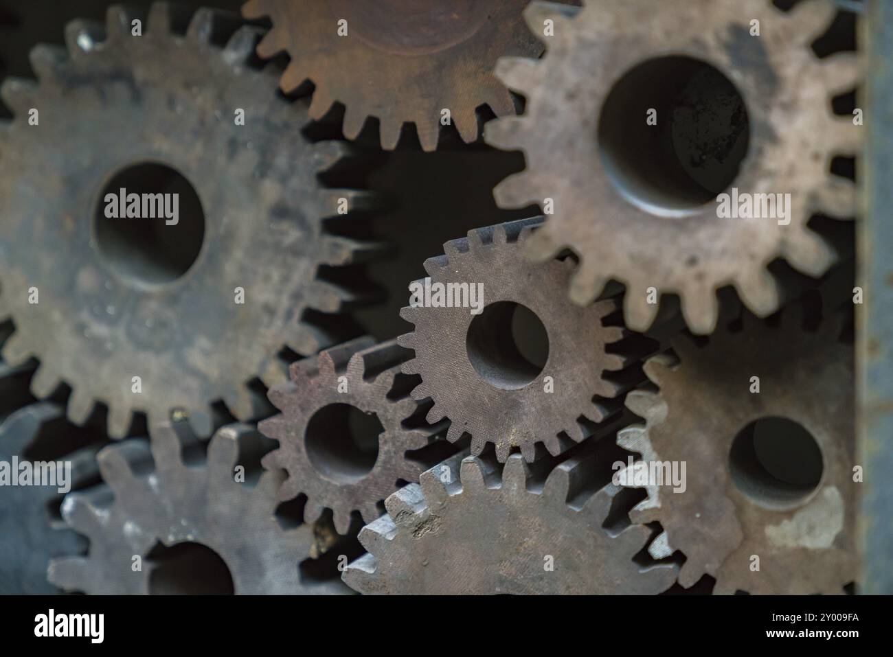 Interlocking mechanisms hi-res stock photography and images - Alamy