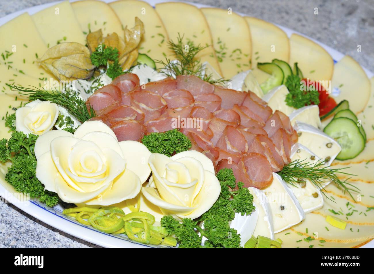 Various cold plates.various cold plates.canapes Stock Photo - Alamy