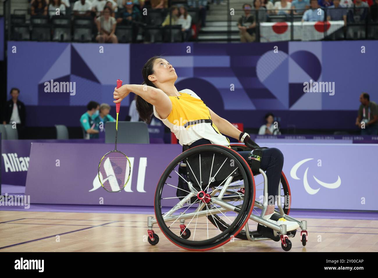 Paris, France. 31st Aug, 2024. Belgian Man Kei To pictured in action ...