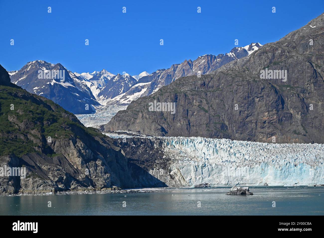Lamplugh and Margerie Glaciers are in the back of Glacier Bay & many ...