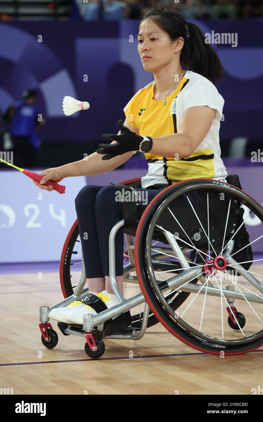 Paris, France. 31st Aug, 2024. Belgian Man Kei To pictured in action ...