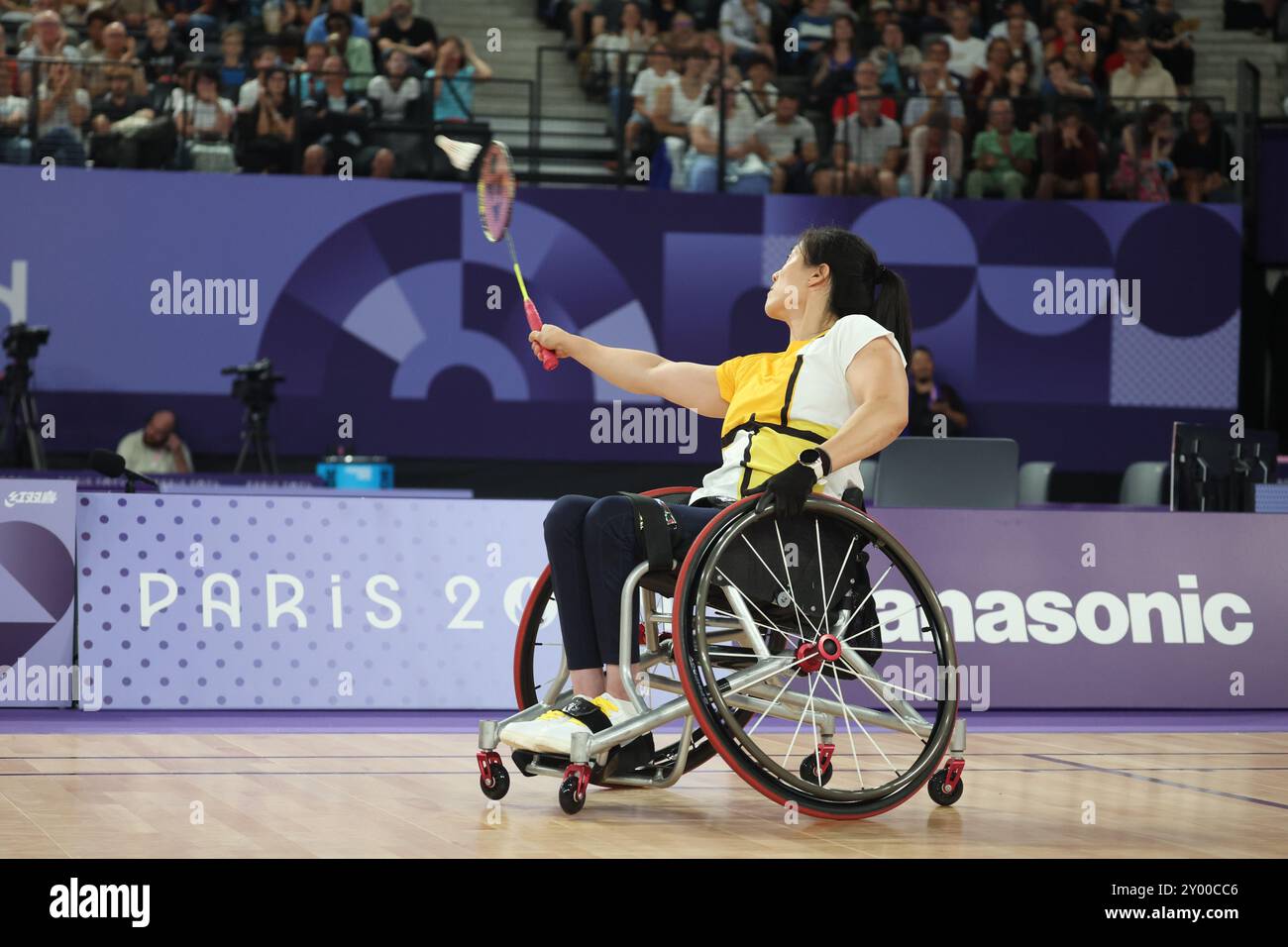 Paris, France. 31st Aug, 2024. Belgian Man Kei To pictured in action ...