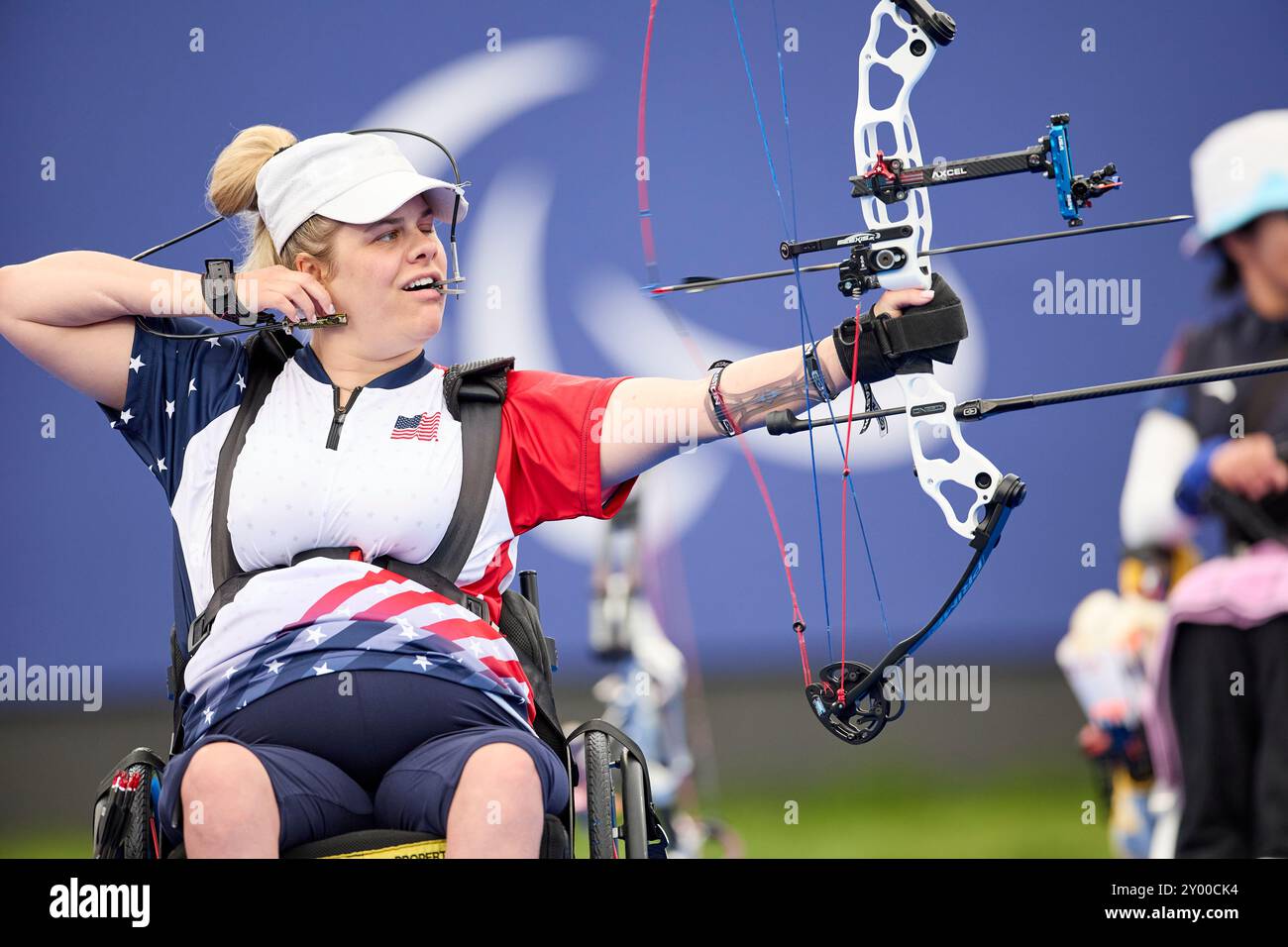Paris, France. 31st August, 2024, Paris, France. Tracy Otto of the USA ...