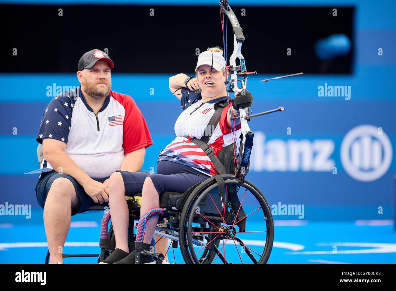 Paris, France. 31st August, 2024, Paris, France. Tracy Otto of the USA ...