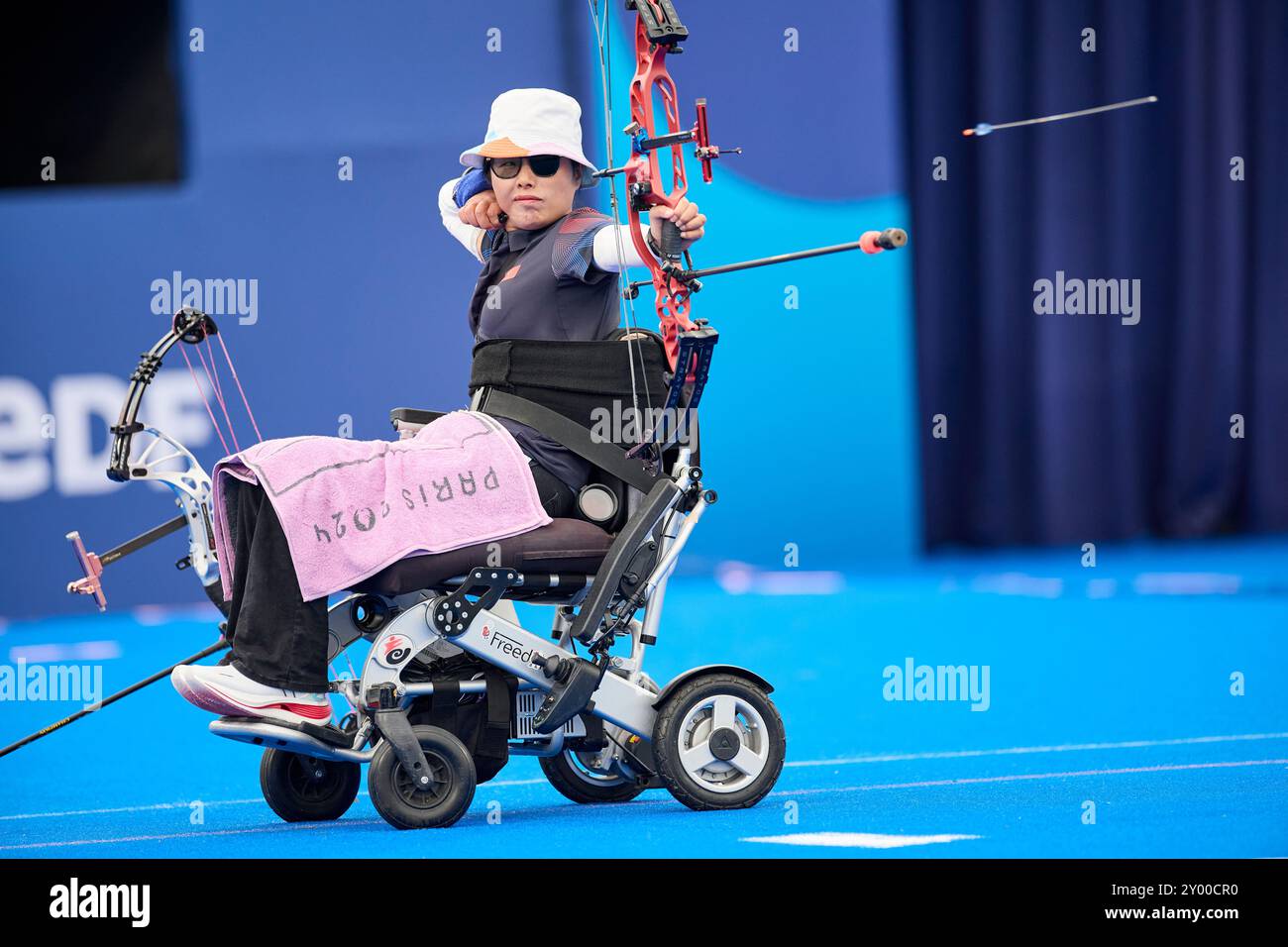 Paris, France. 31st August, 2024, Paris, France. Tracy Otto of the USA ...