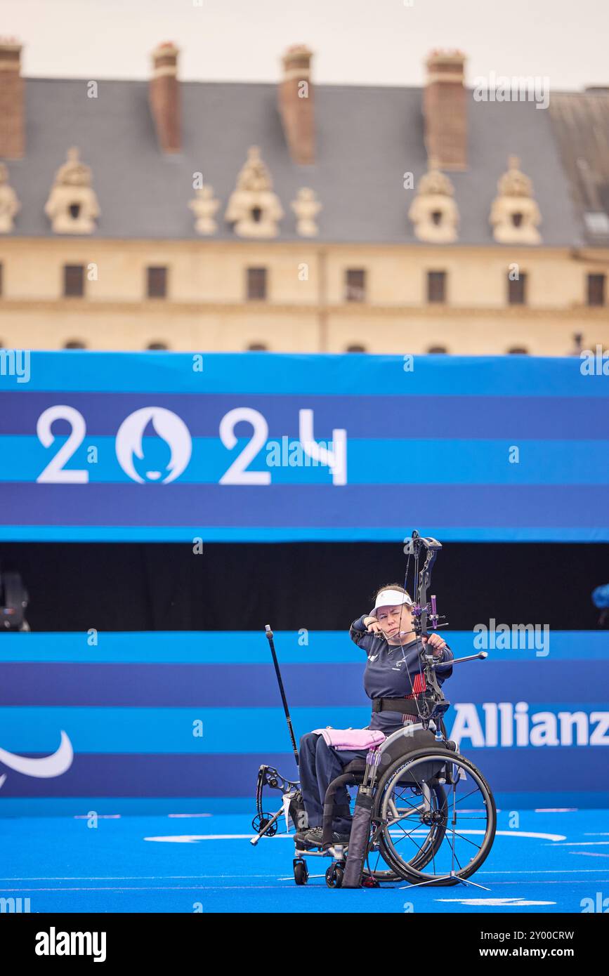 Paris, France. 31st August, 2024, Paris, France. Victoria Kingstone of ...