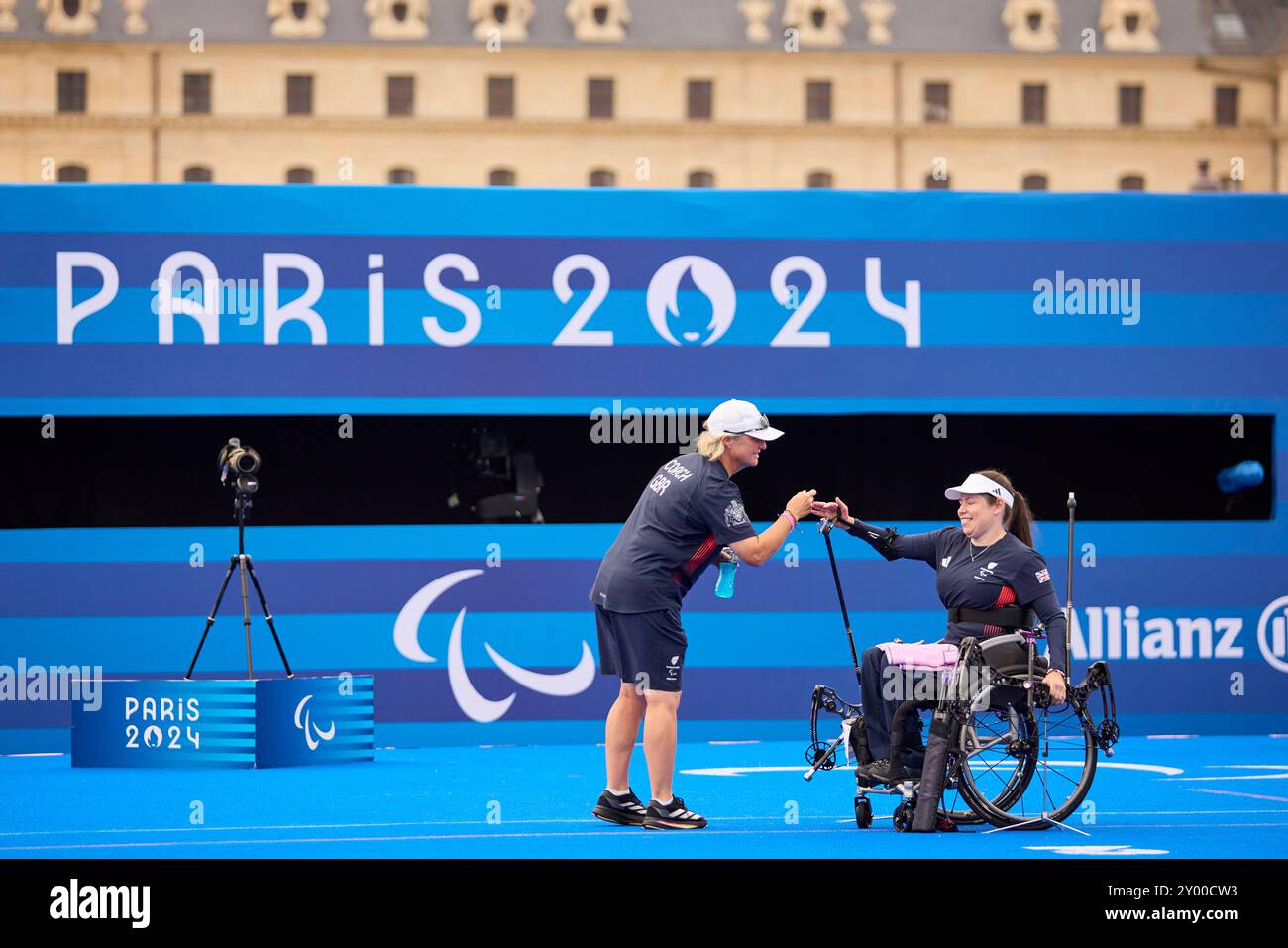 Paris, France. 31st August, 2024, Paris, France. Victoria Kingstone of ...